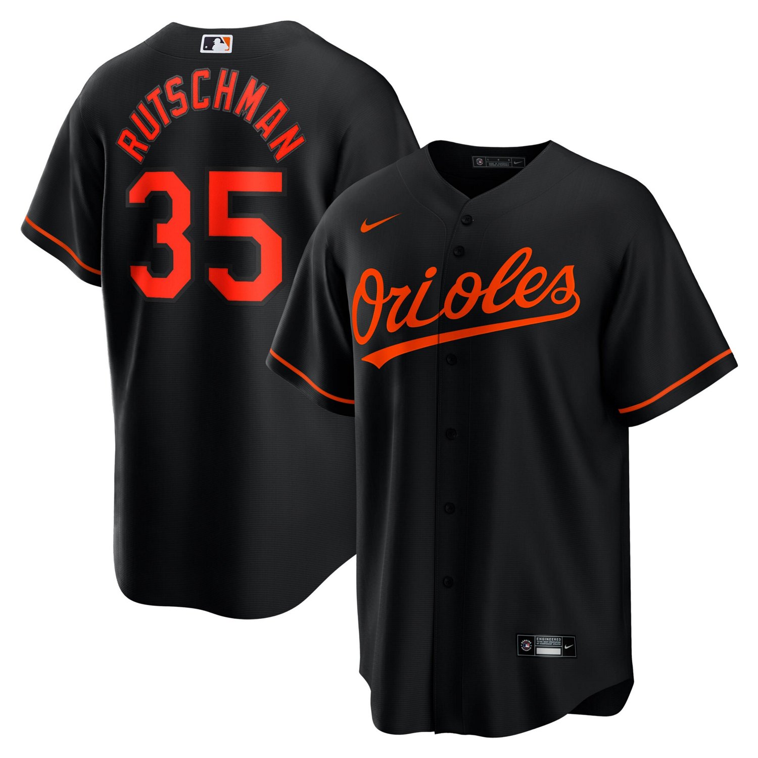 Nike Adley Rutschman Baltimore Orioles Alternate Replica Player Jersey ...