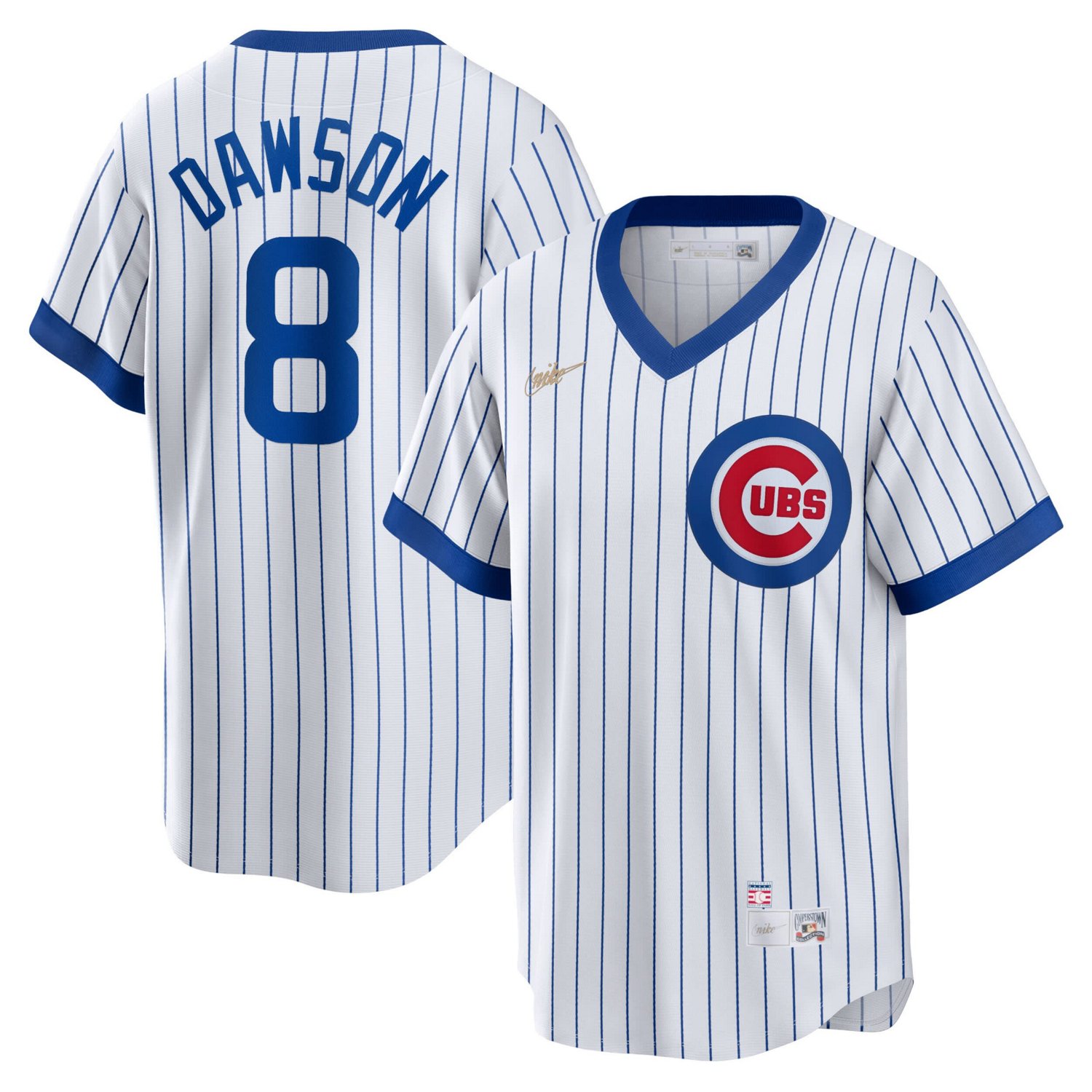 Nike Andre Dawson Chicago Cubs Home Cooperstown Collection Player ...