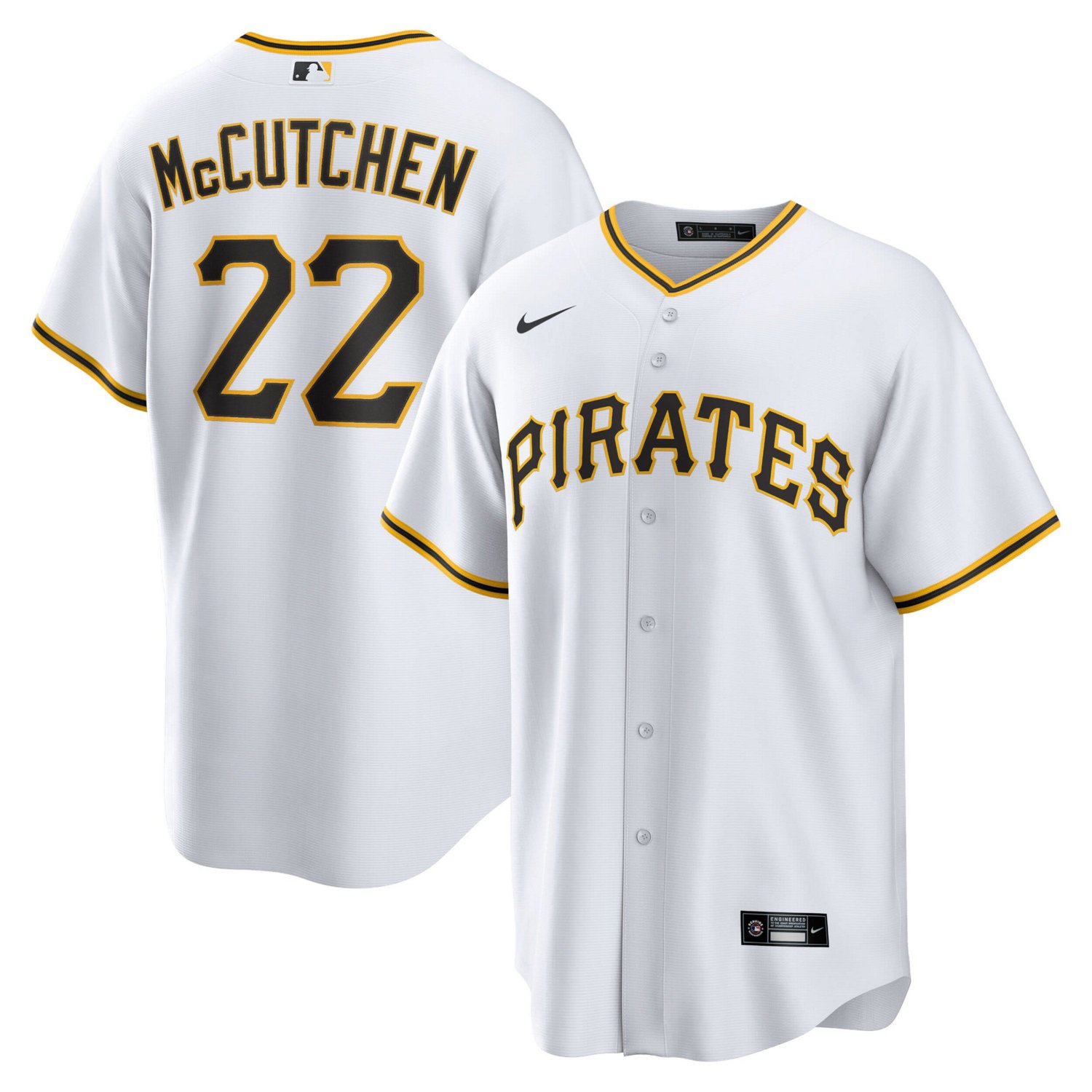 Nike Andrew McCutchen Pittsburgh Pirates Replica Player Jersey | Academy