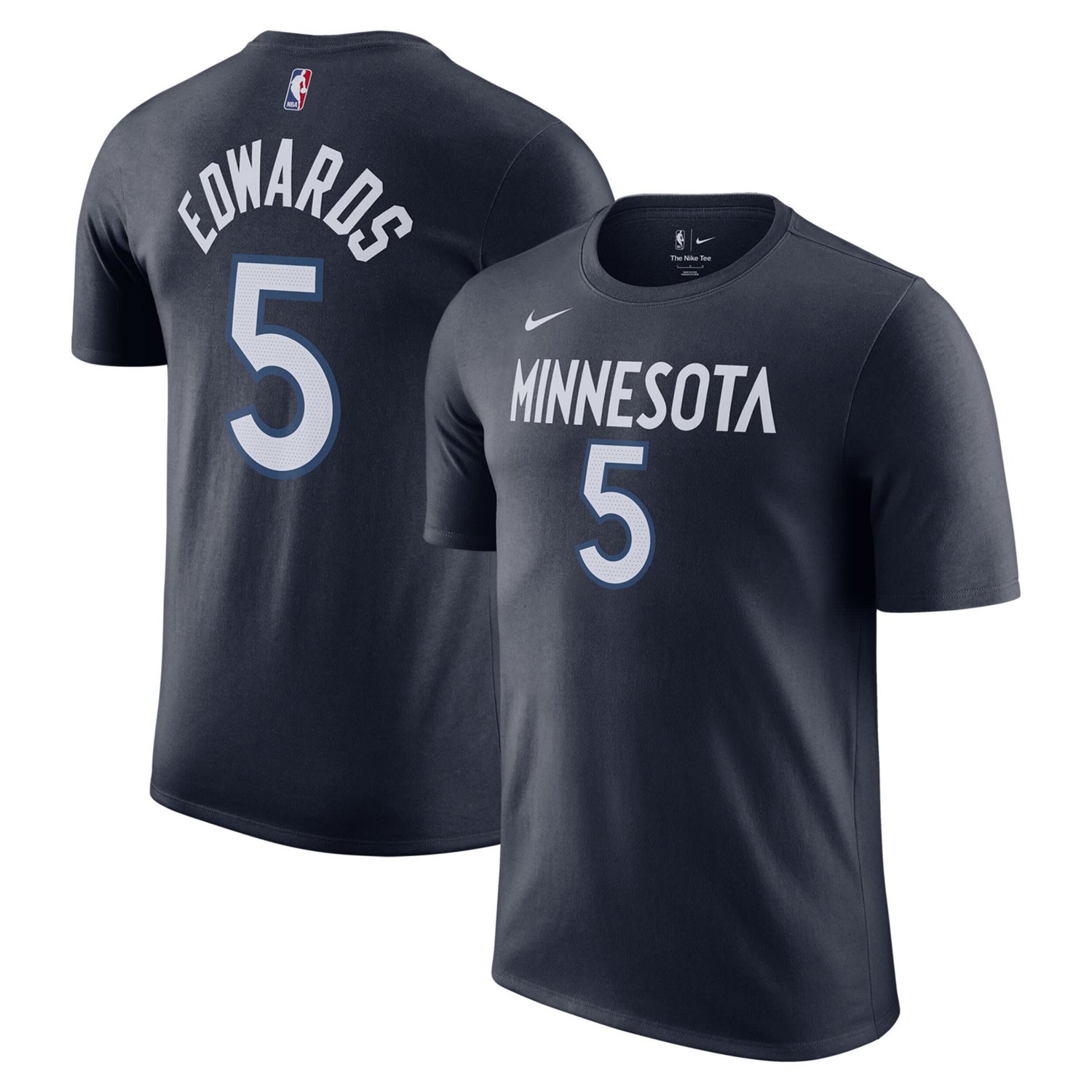 Nike Anthony Edwards Minnesota Timberwolves Icon 2022/23 Name Number T ...