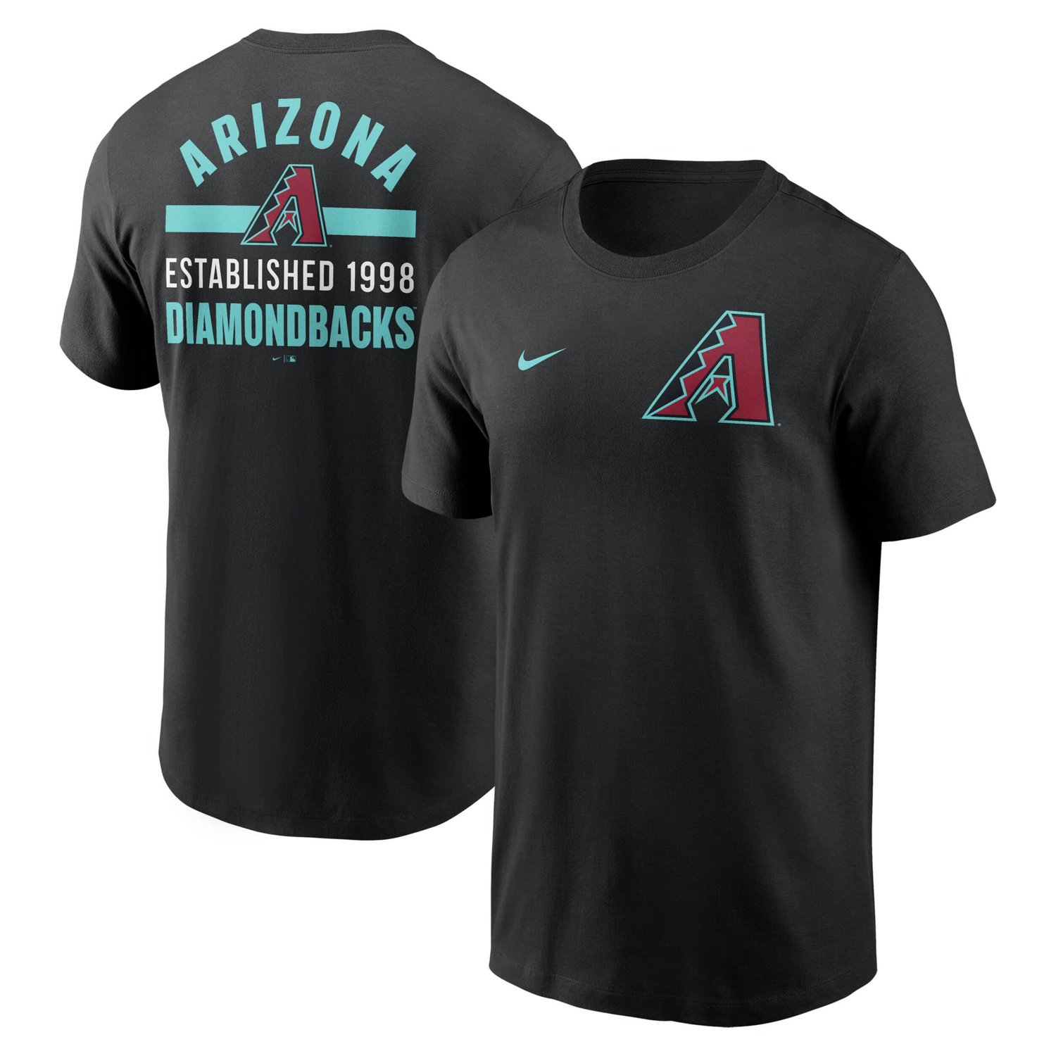 Nike Arizona Diamondbacks 2-Hit T-Shirt | Academy