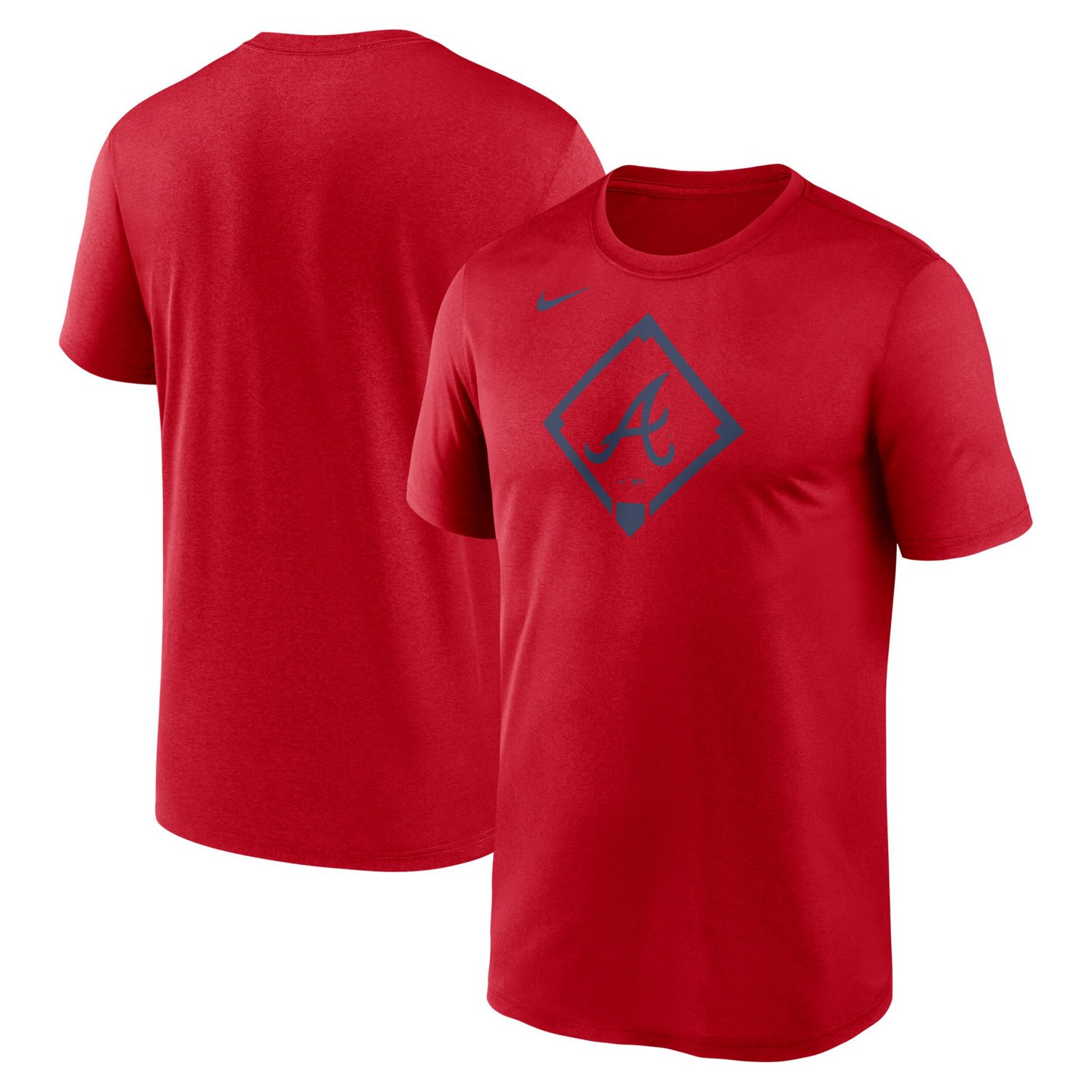 Nike Atlanta Braves Icon Legend Performance T-Shirt | Academy
