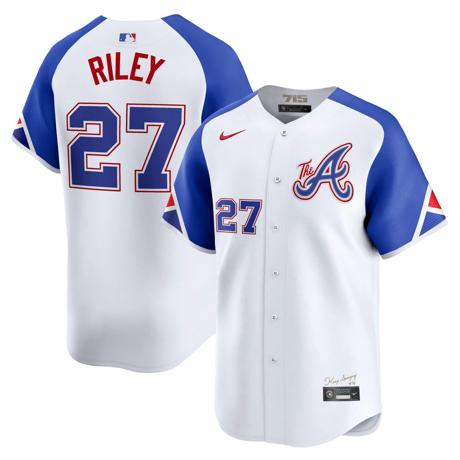 Nike Austin Riley Atlanta Braves City Connect Limited Jersey | Academy