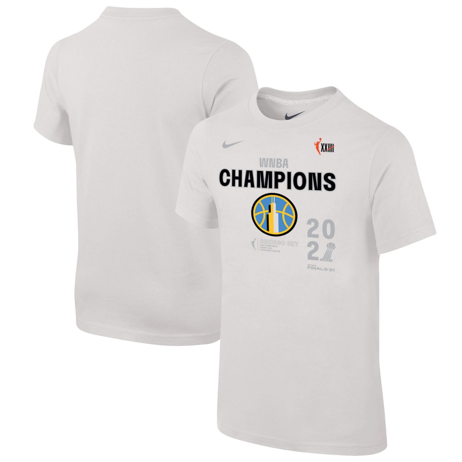 Nike Chicago Sky 2021 WNBA Finals Champions T-Shirt | Academy