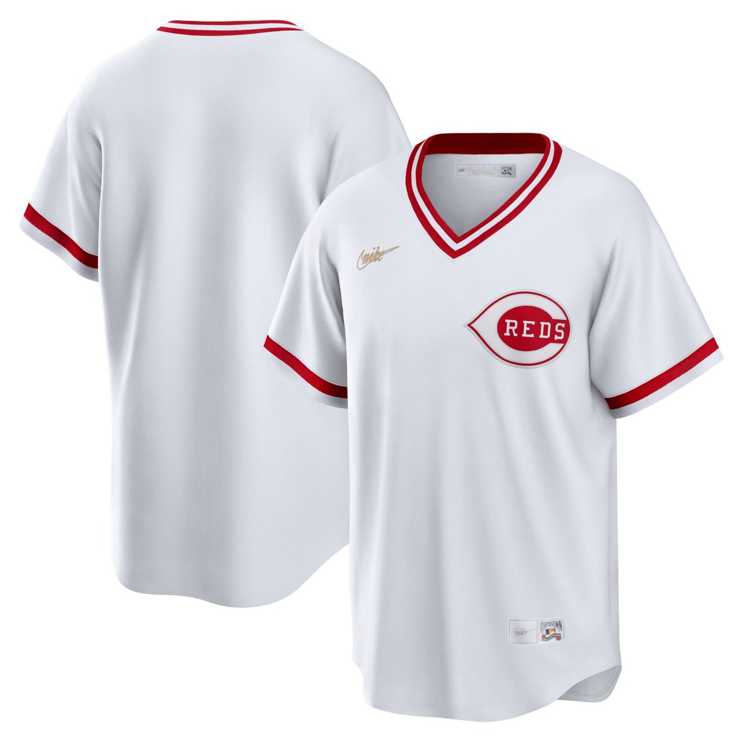 Nike Cincinnati Reds Home Cooperstown Collection Team Jersey | Academy