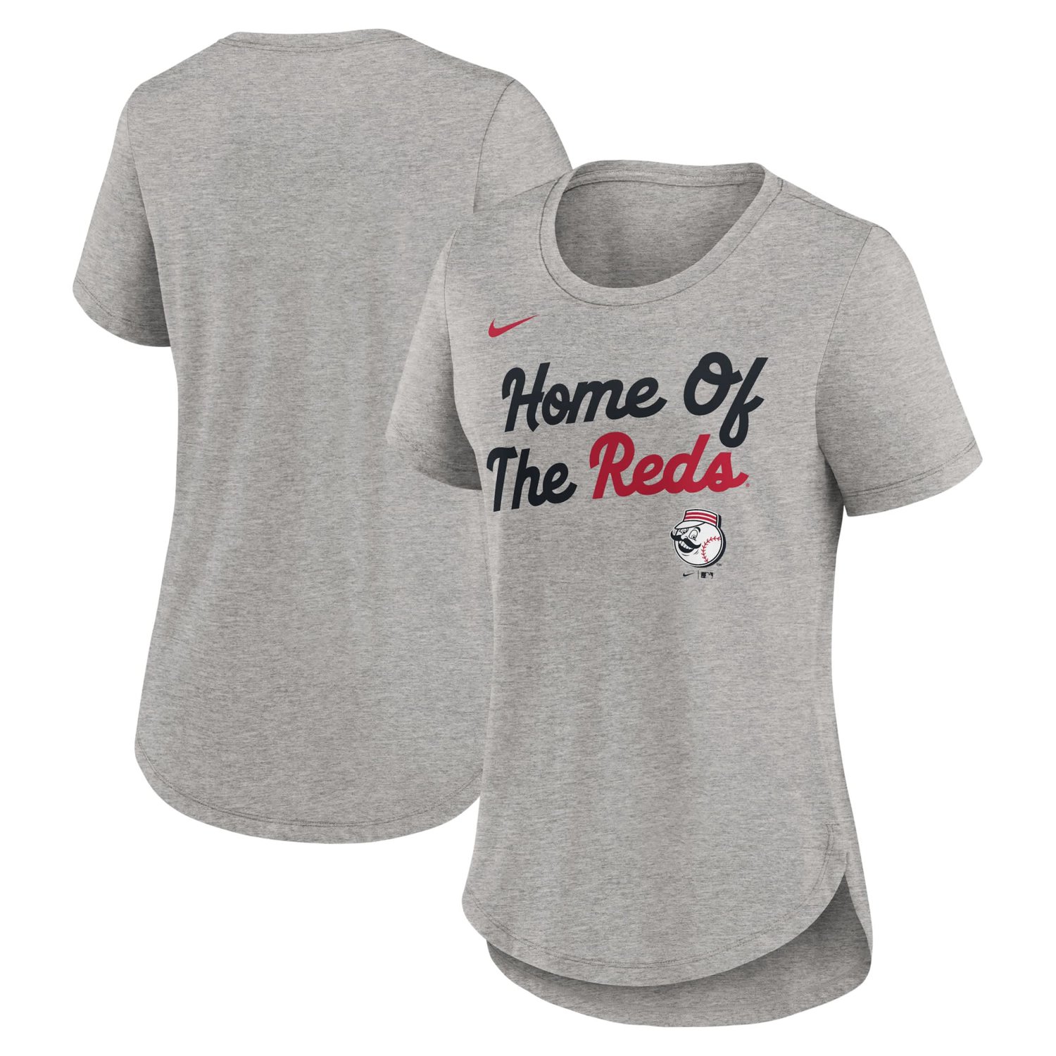Nike Cincinnati Reds Script Tri-Blend T-Shirt | Academy