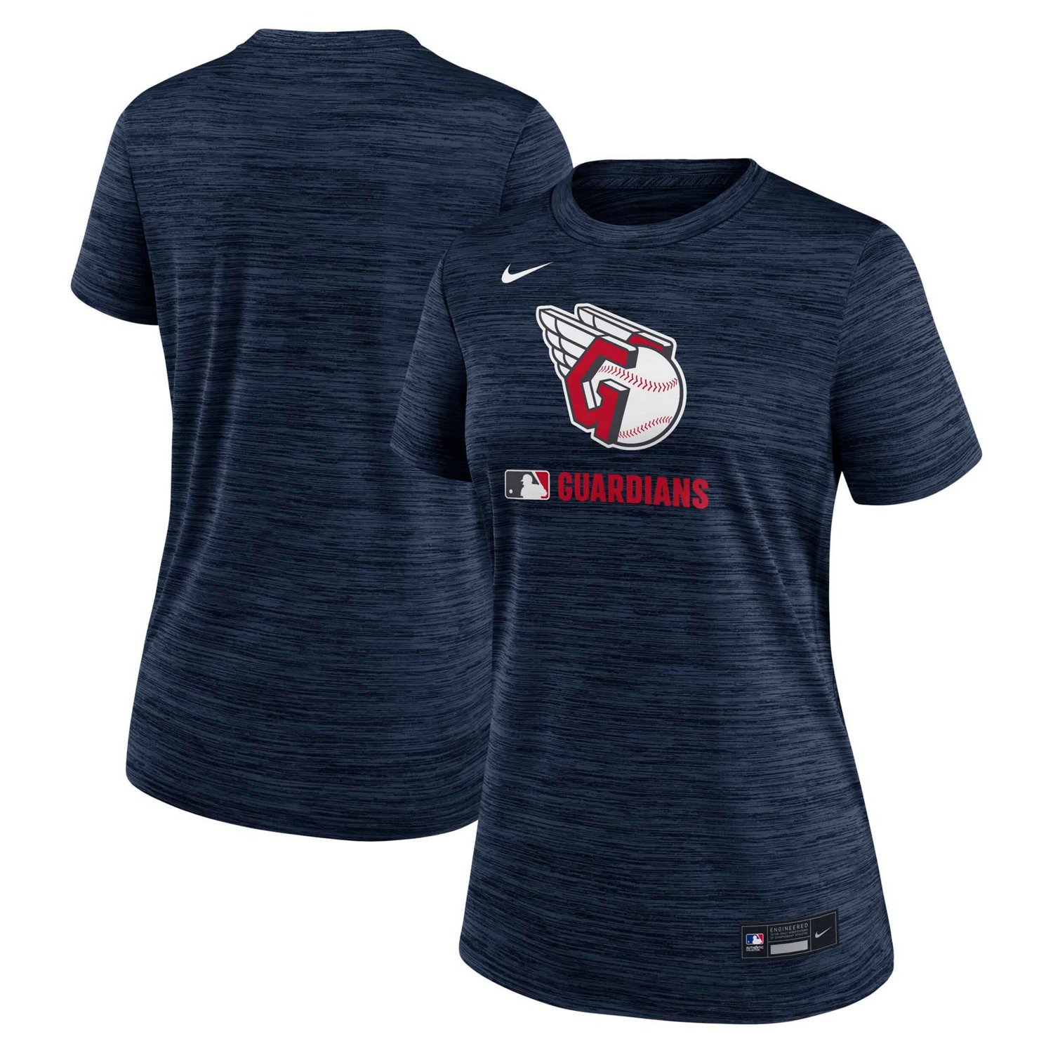 Nike Cleveland Guardians Authentic Collection Velocity Performance T ...
