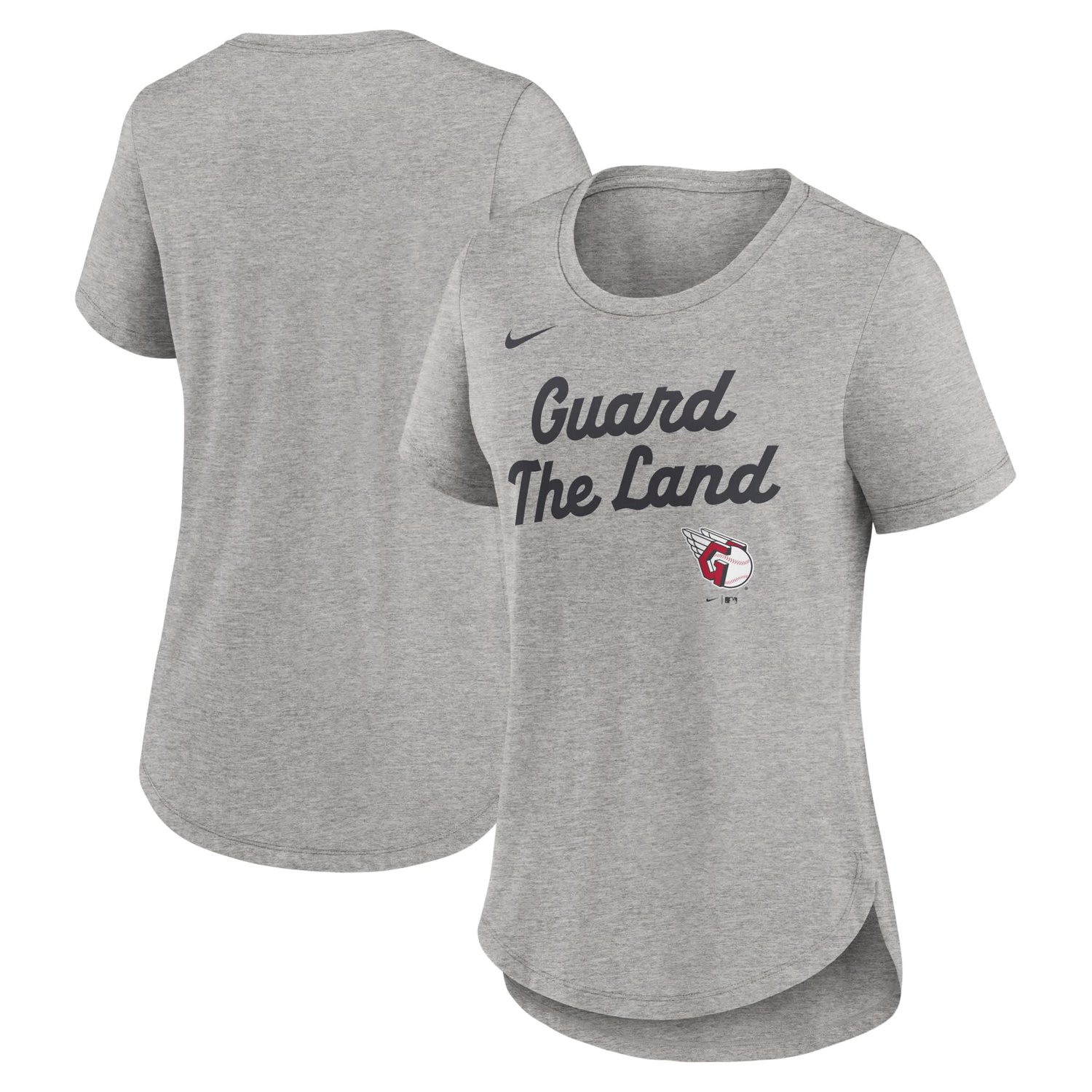 Nike Cleveland Guardians Script Tri-Blend T-Shirt | Academy