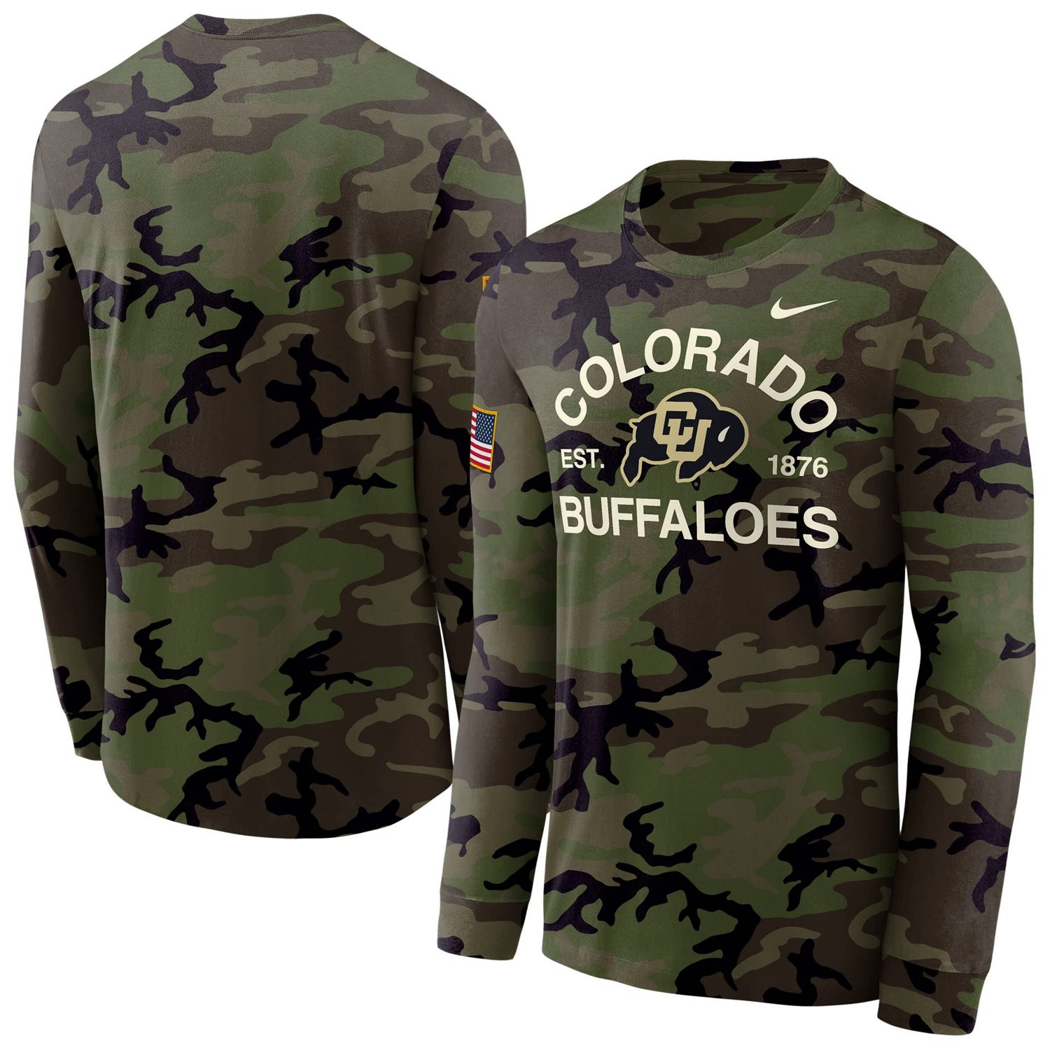 Nike Colorado Buffaloes 2025 Military Appreciation Legend Dri-FIT Long ...
