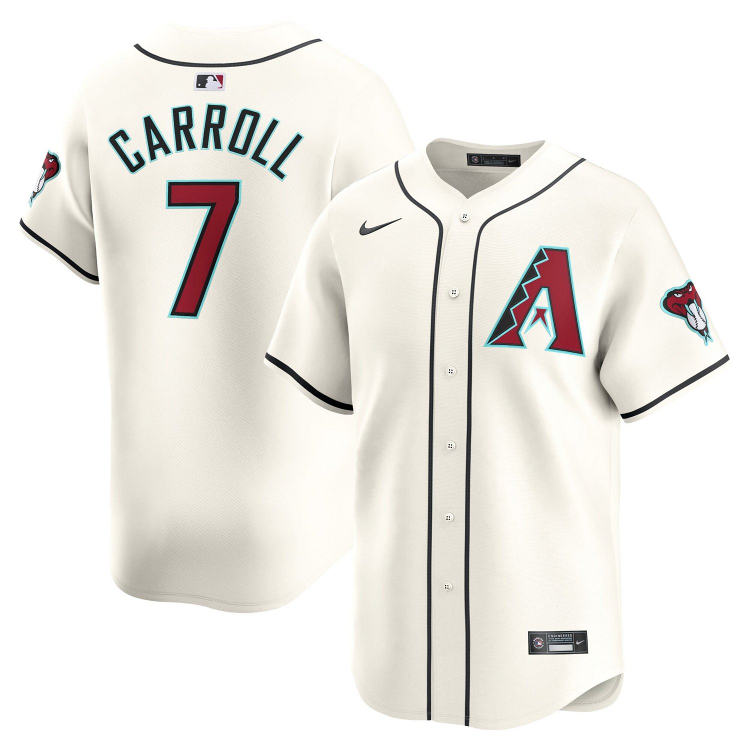 Nike Corbin Carroll Arizona Diamondbacks Home Limited Player Jersey ...