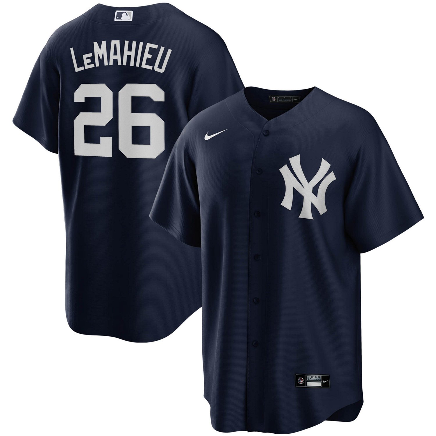 Nike DJ LeMahieu New York Yankees Alternate Replica Player Jersey | Academy