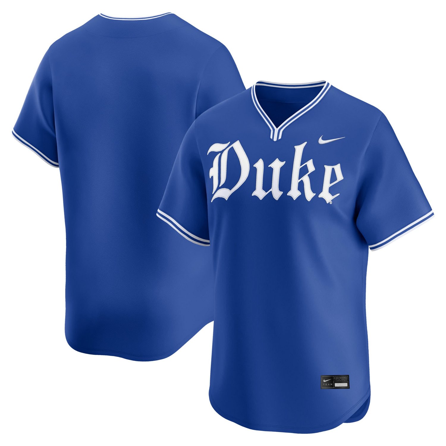 Nike Duke Blue Devils Road College Limited Baseball Jersey | Academy