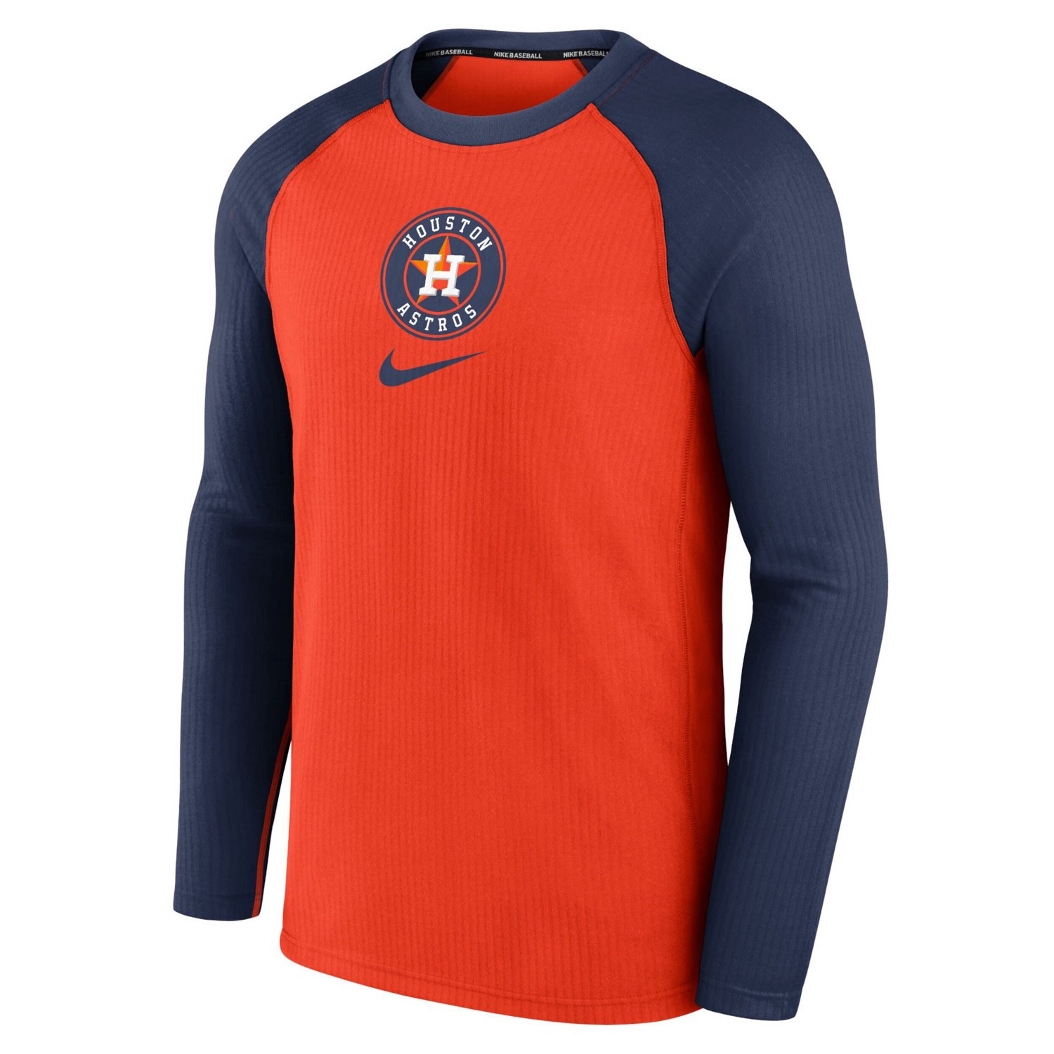Nike Houston Astros Authentic Collection Game Raglan Performance Long ...