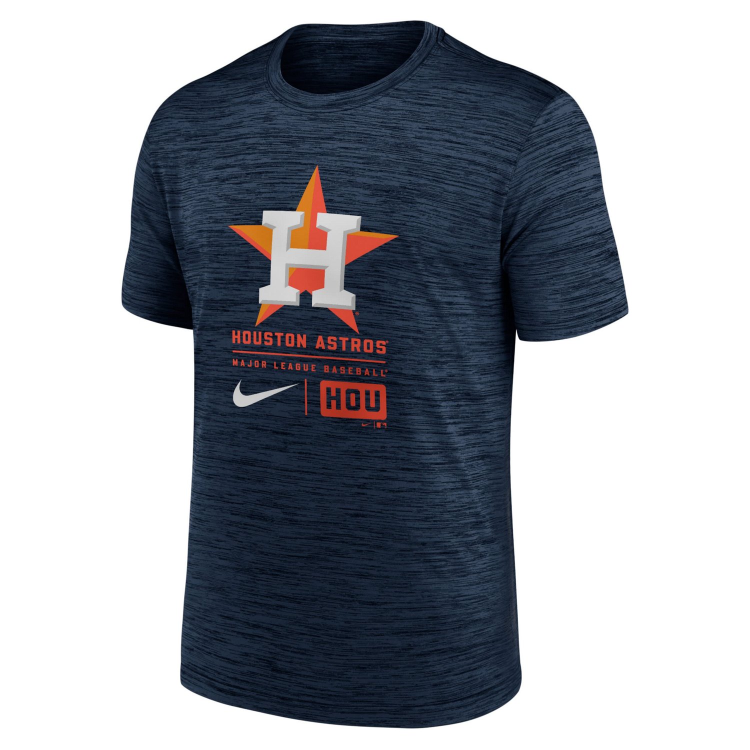Nike Houston Astros Large Logo Velocity T-Shirt | Academy