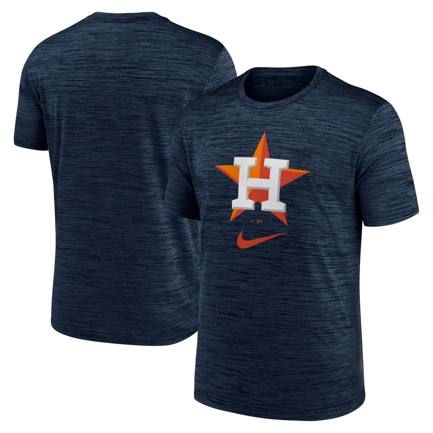 Nike Houston Astros Logo Velocity Performance T-Shirt | Academy