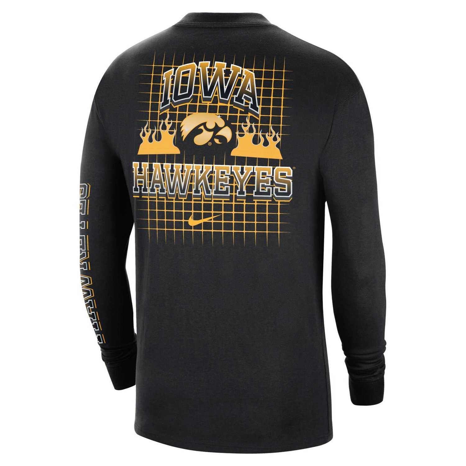 Nike Iowa Hawkeyes Tour Max 90 Long Sleeve T-Shirt | Academy