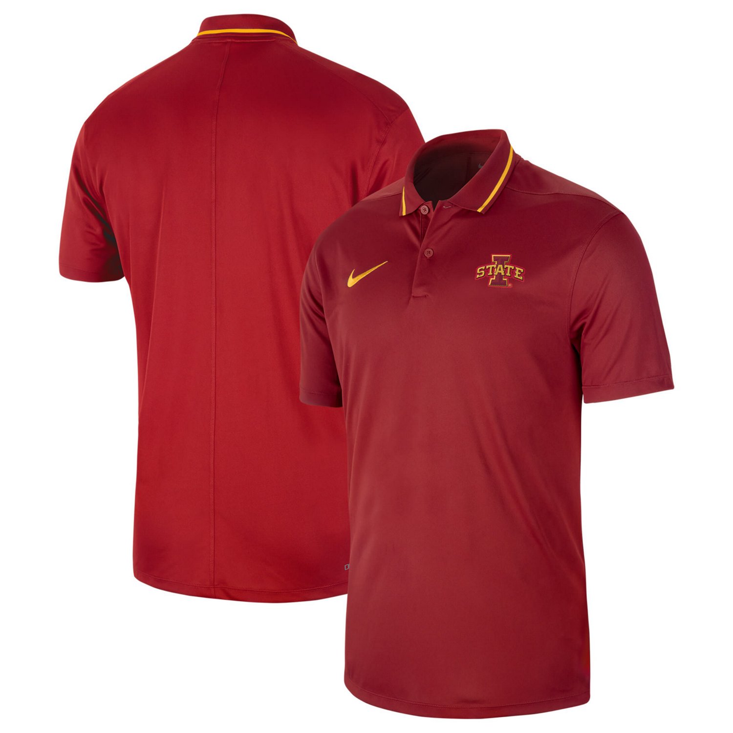 Nike Iowa State Cyclones 2023 Sideline Coaches Performance Polo | Academy