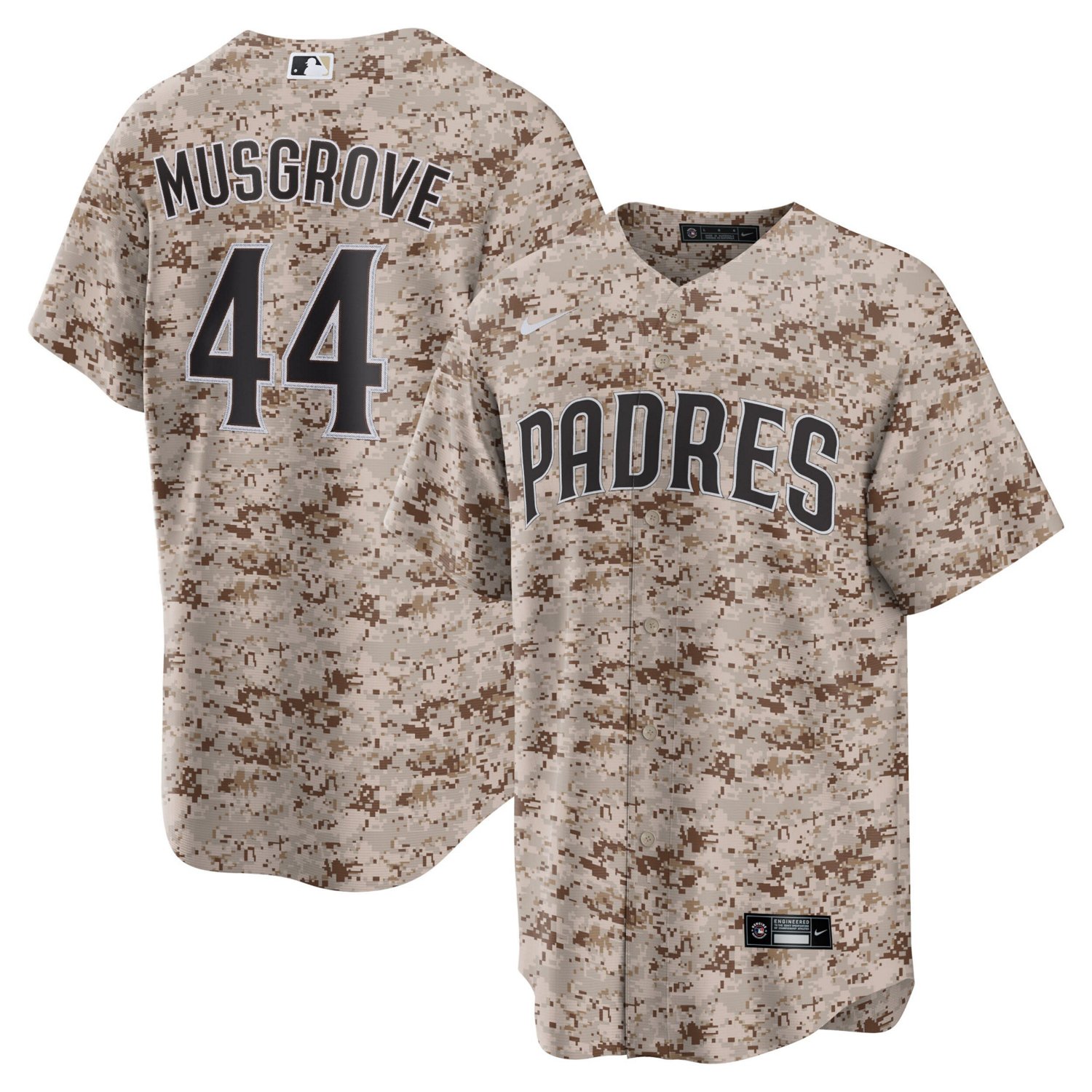 Nike Joe Musgrove San Diego Padres USMC Alternate Replica Player Jersey ...