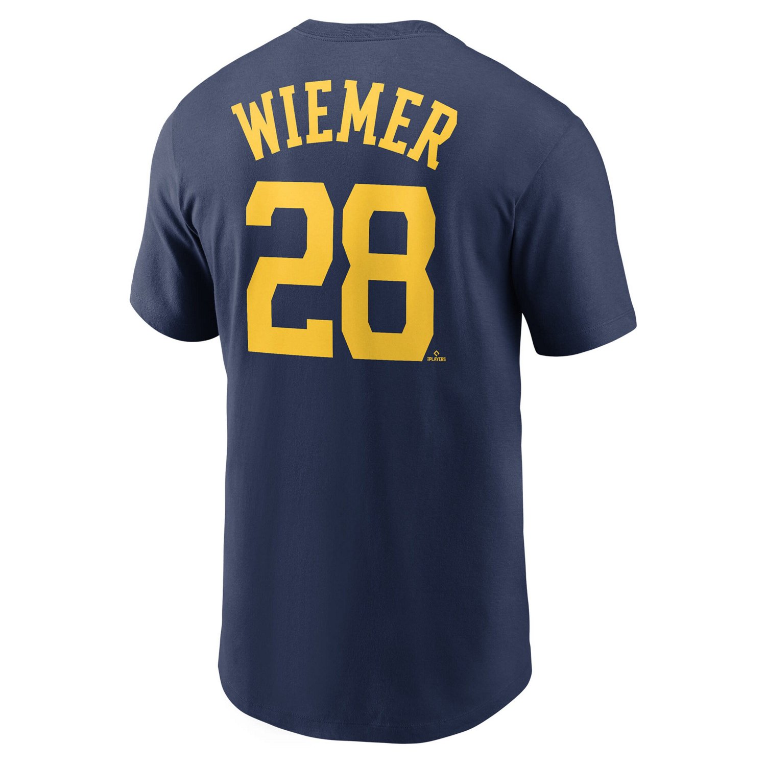 Nike Joey Wiemer Milwaukee Brewers Name Number T-Shirt | Academy