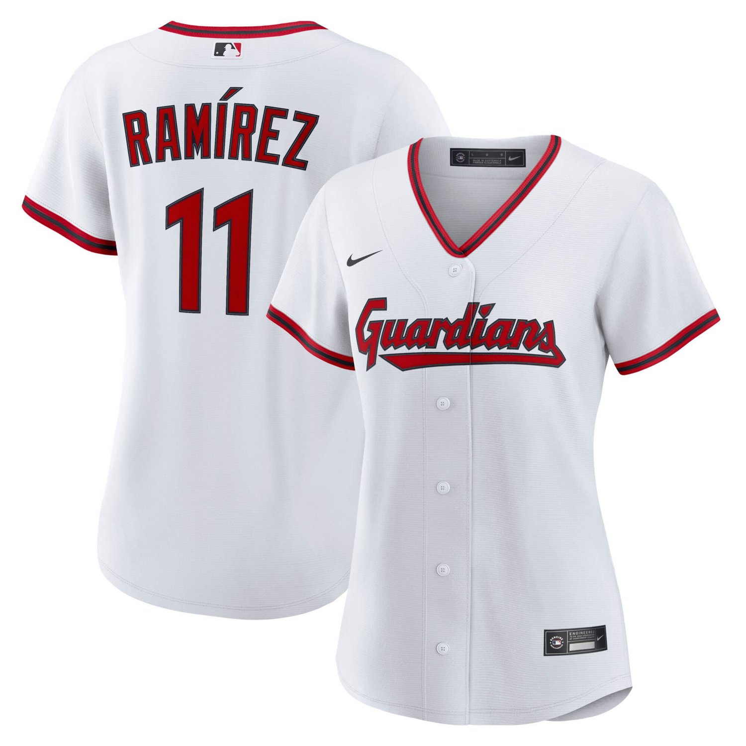 Nike Jose Ramirez Cleveland Guardians Home Replica 20 Player Jersey ...