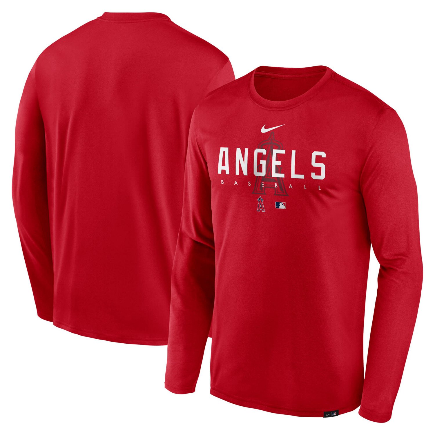 Nike Los Angeles Angels Authentic Collection Team Logo Legend ...
