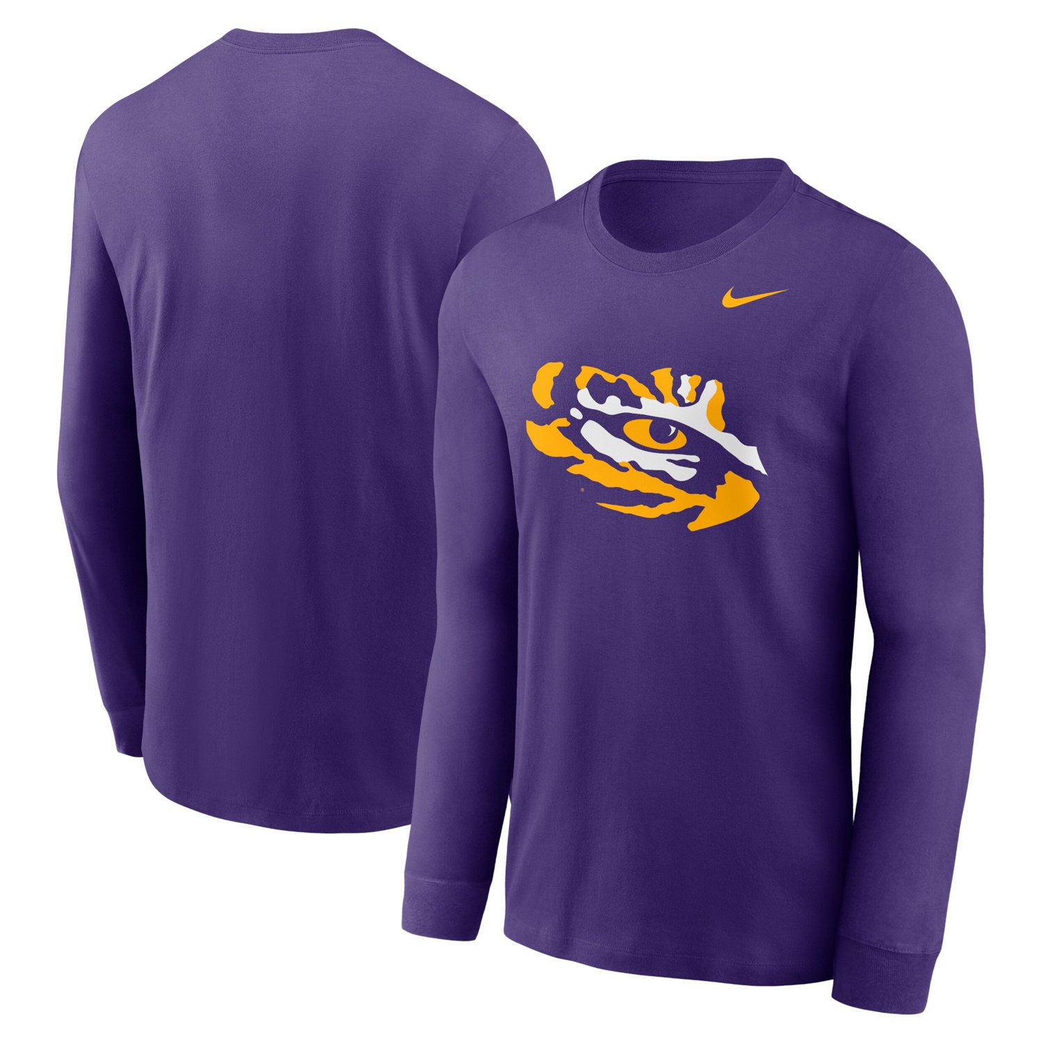 Nike LSU Tigers Alternate Logo Long Sleeve T-Shirt | Academy
