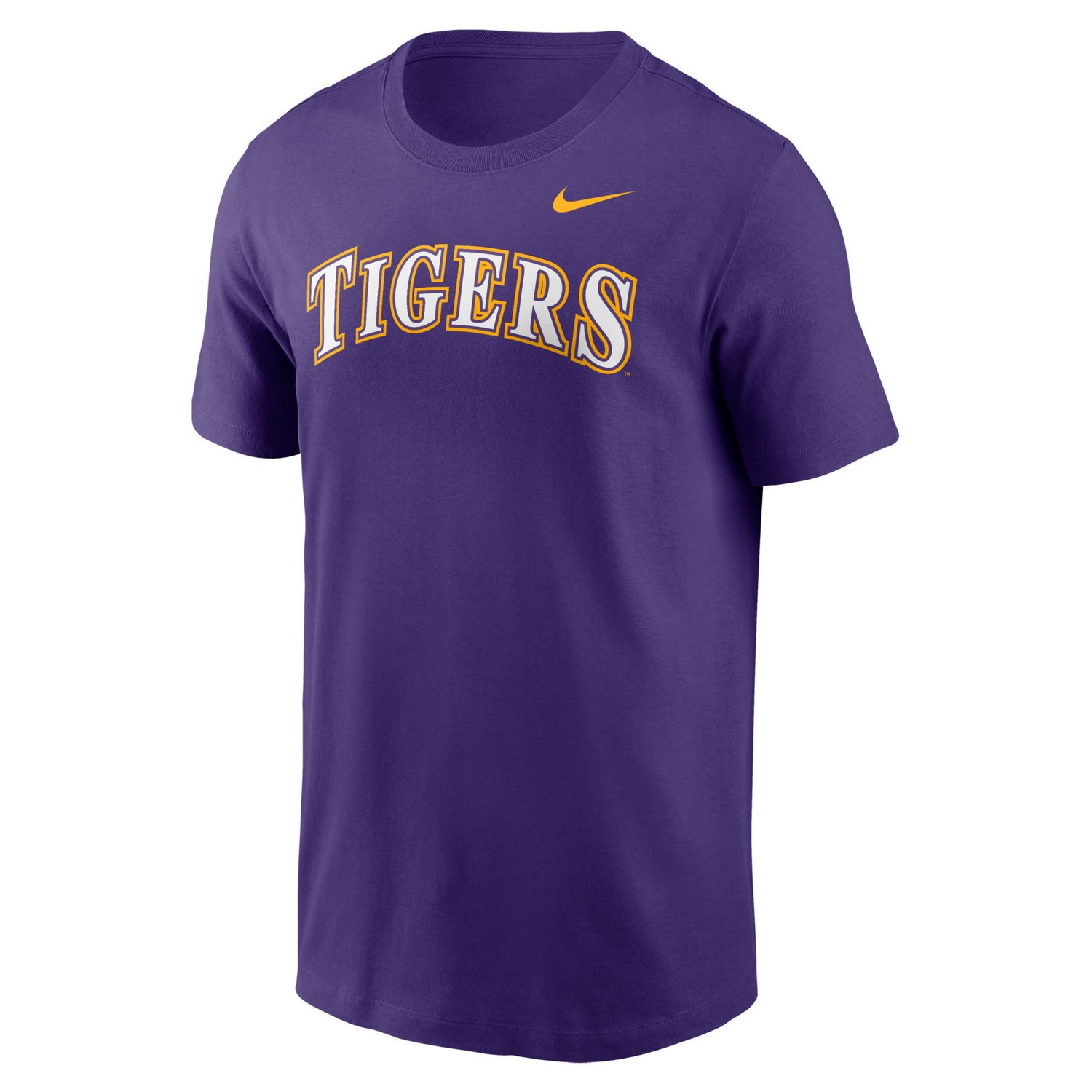 Nike LSU Tigers Baseball Wordmark T-Shirt | Academy