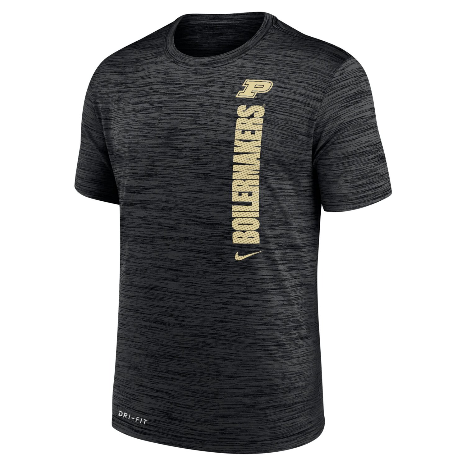 Nike Men's Purdue University Dri-FIT Team Issue Velocity Short Sleeve T ...