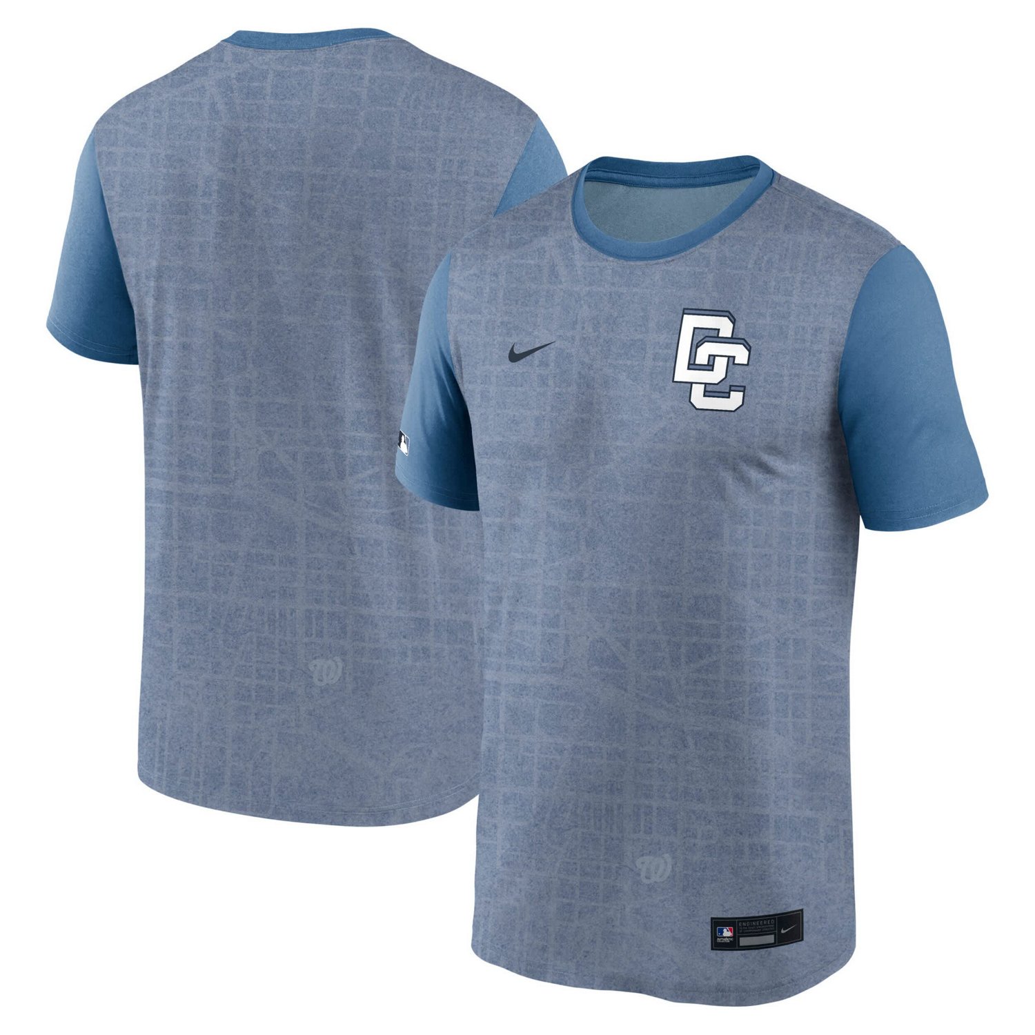 Nike Men's Washington Nationals AC City Connect Velocity Tee | Academy