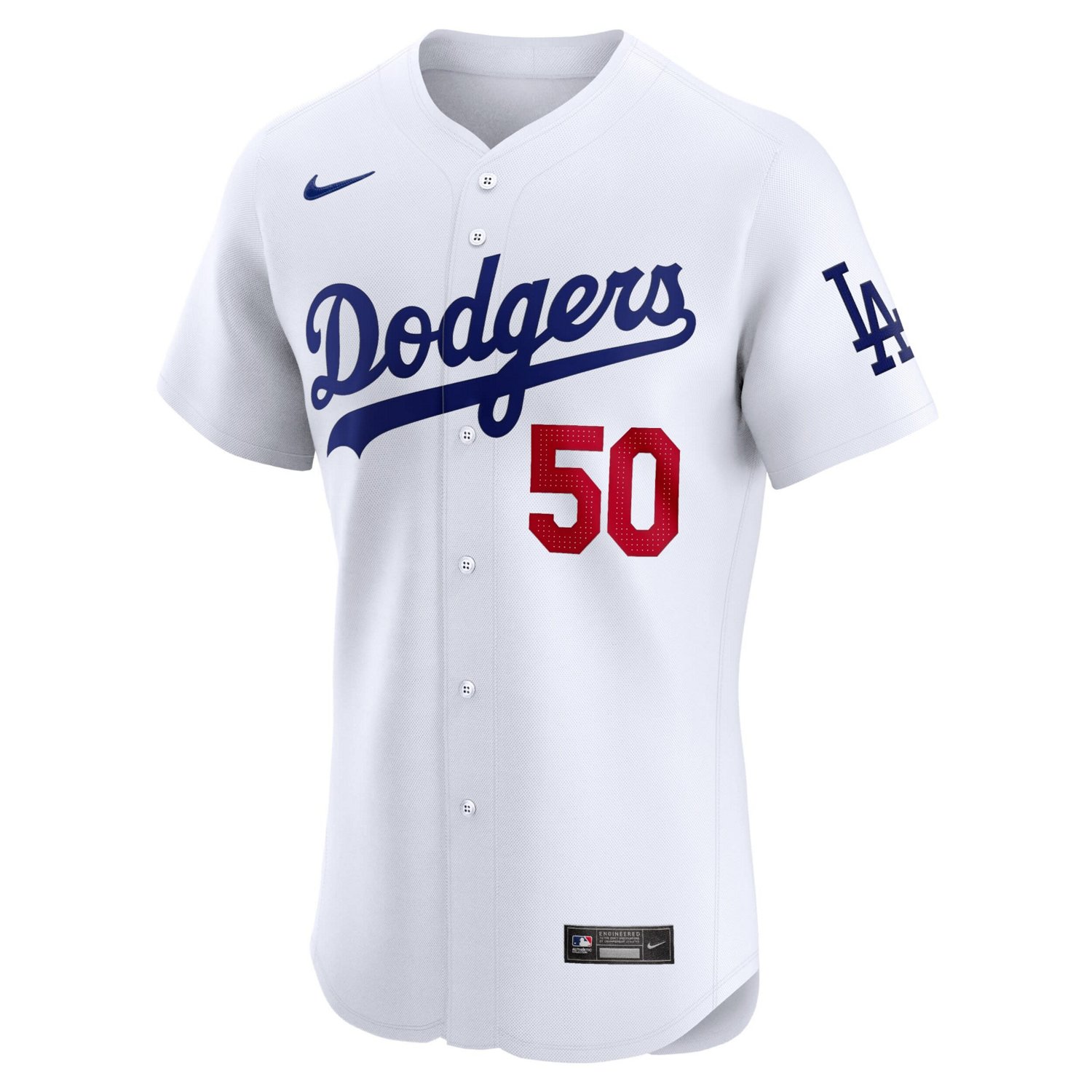 Nike Mookie Betts Los Angeles Dodgers Home Elite Jersey | Academy