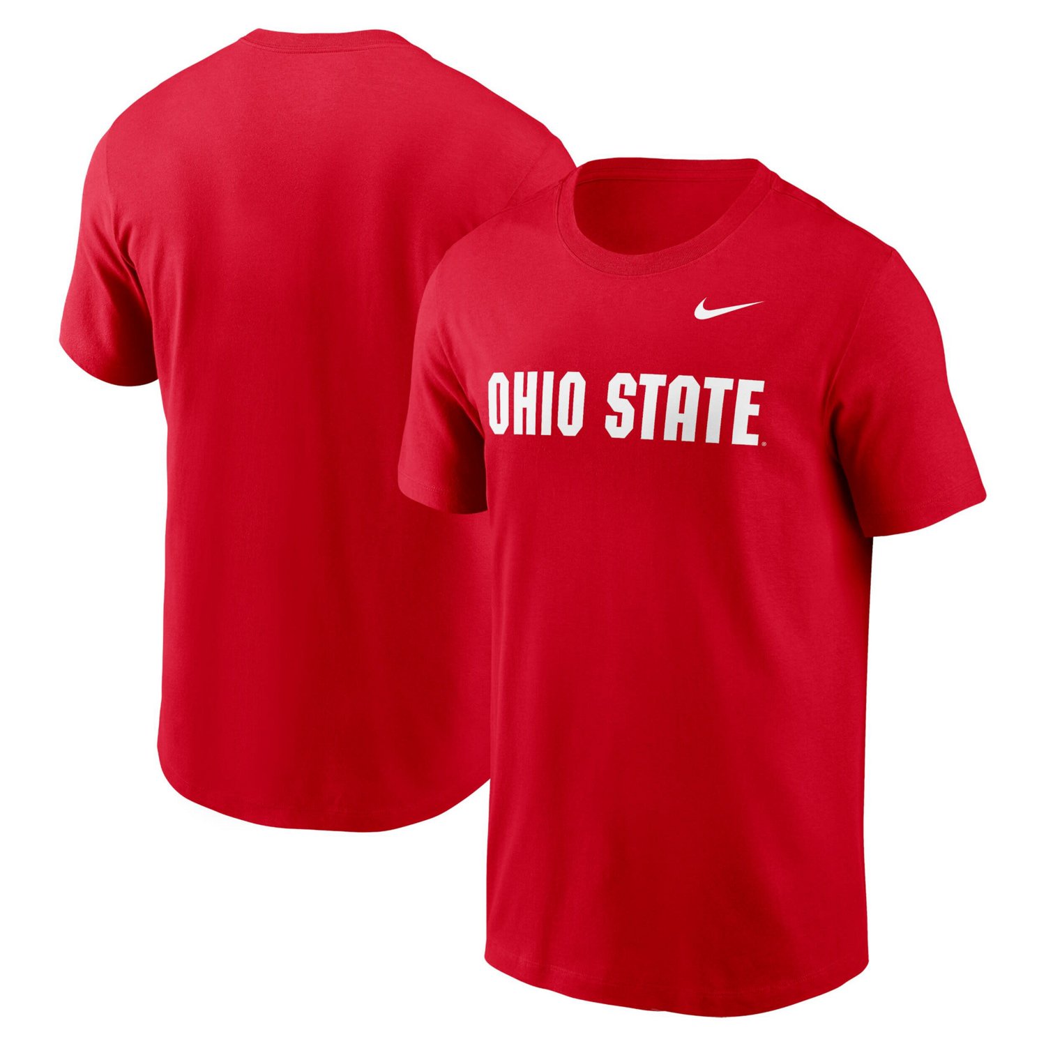 Nike Ohio State Buckeyes Primetime Wordmark T-Shirt | Academy