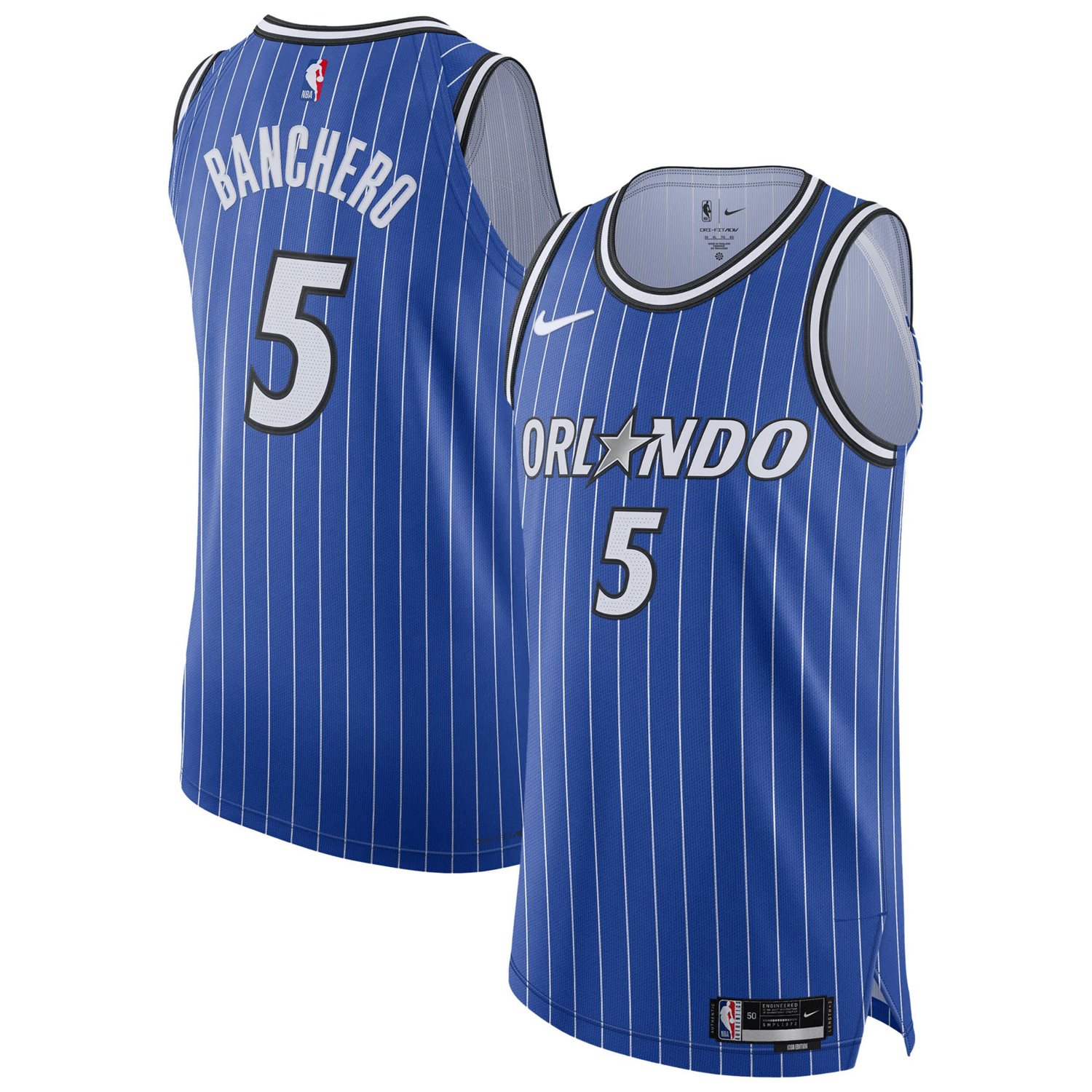 Nike Paolo Banchero Orlando Magic Authentic Player Jersey - Icon ...