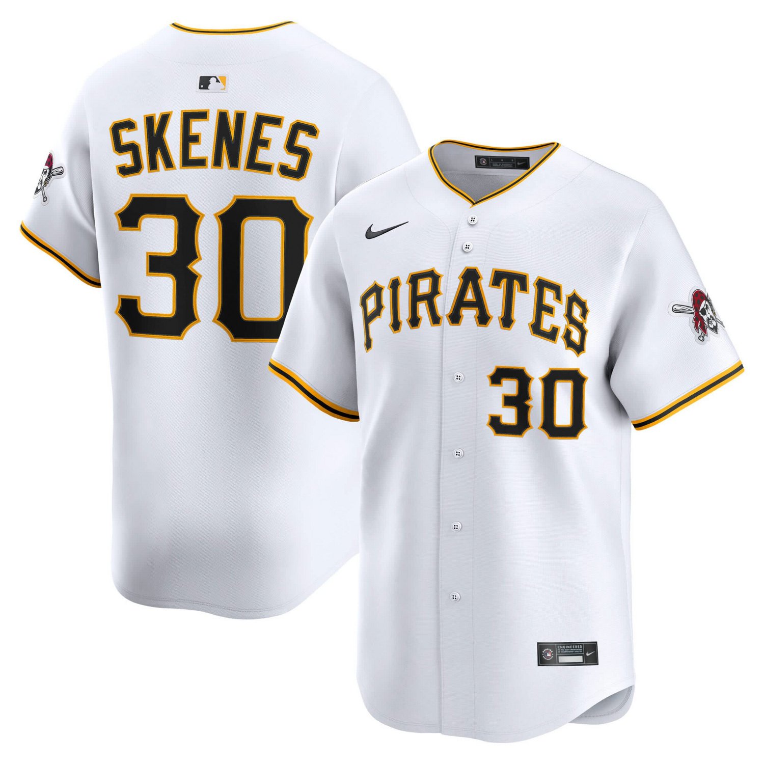 Nike Paul Skenes Pittsburgh Pirates Road Limited Player Jersey | Academy