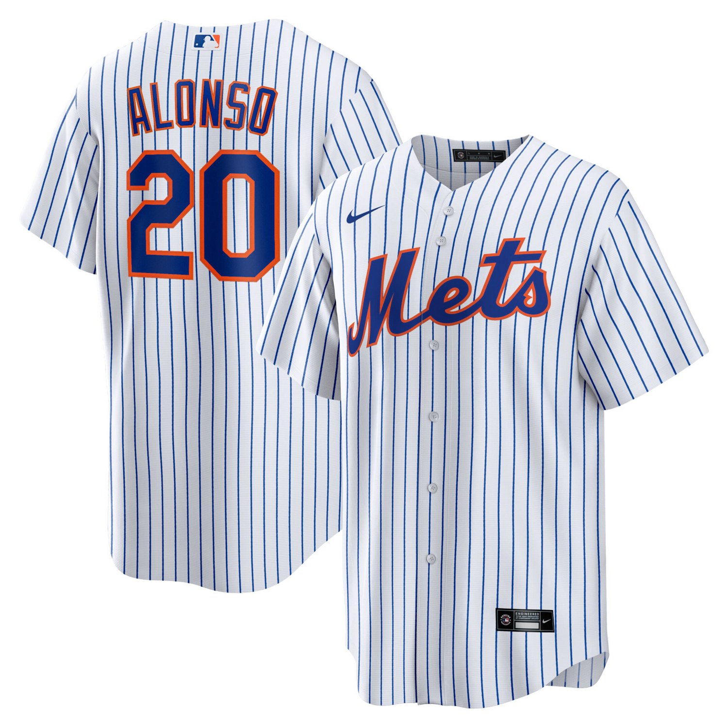 Nike Pete Alonso New York Mets Home Replica Player Name Jersey | Academy