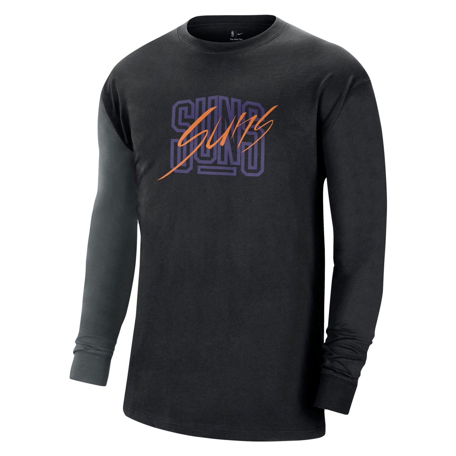 Nike Phoenix Suns Courtside Versus Flight MAX90 Long Sleeve T-Shirt ...
