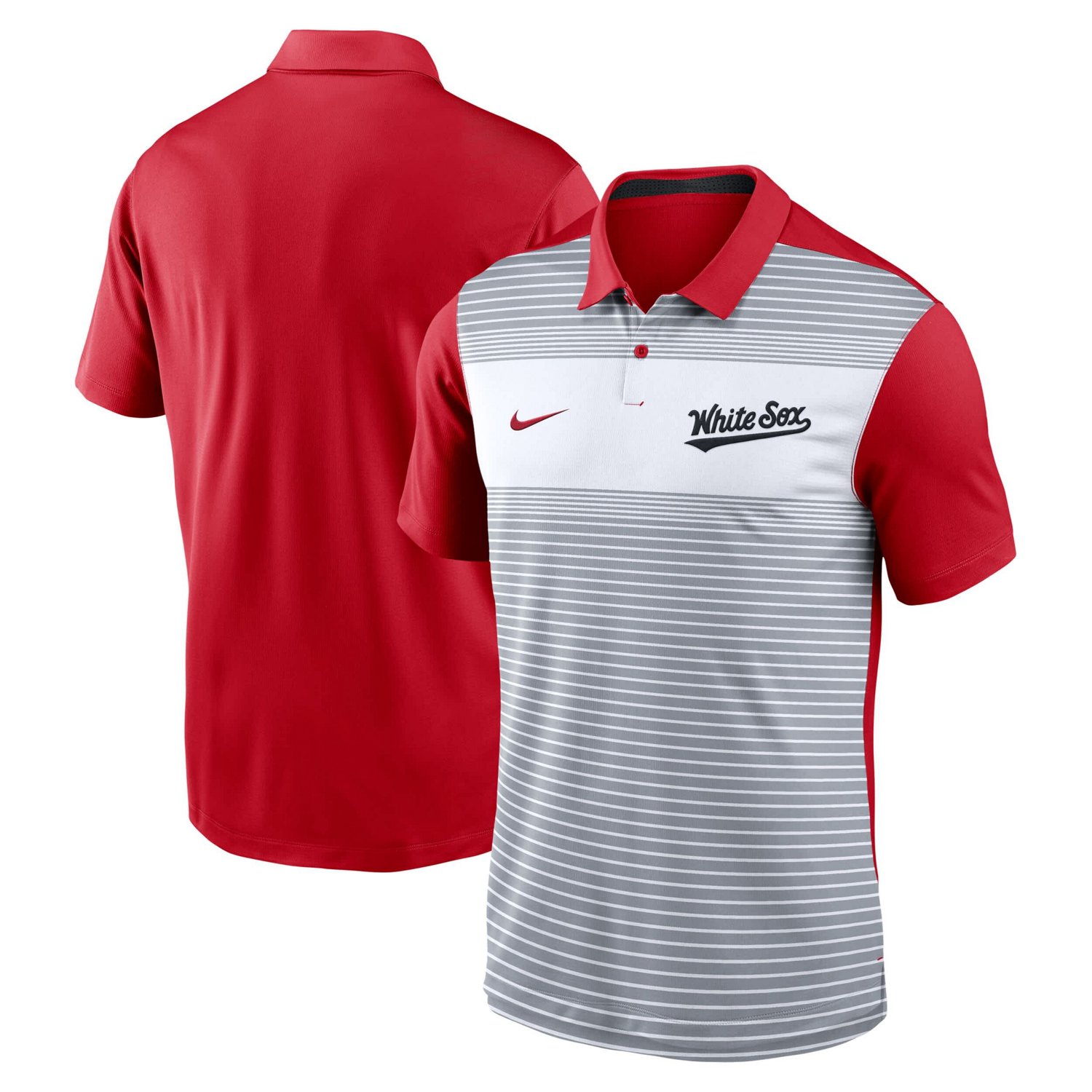 Nike Red Chicago Sox 2025 City Connect Fashion Legacy Icon Vapor Performance Polo | Academy