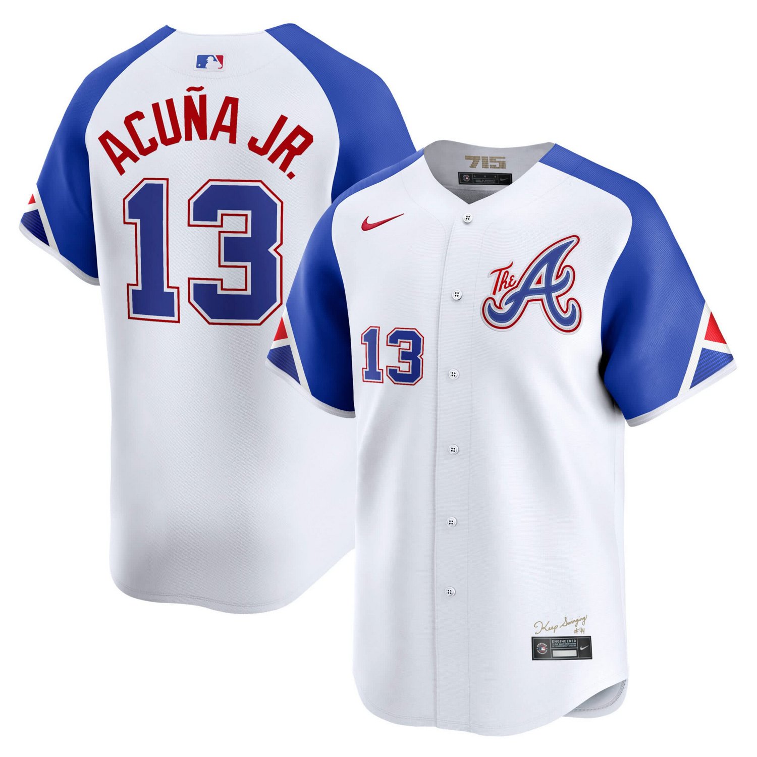 Nike Ronald Acua Jr Atlanta Braves City Connect Limited Jersey | Academy