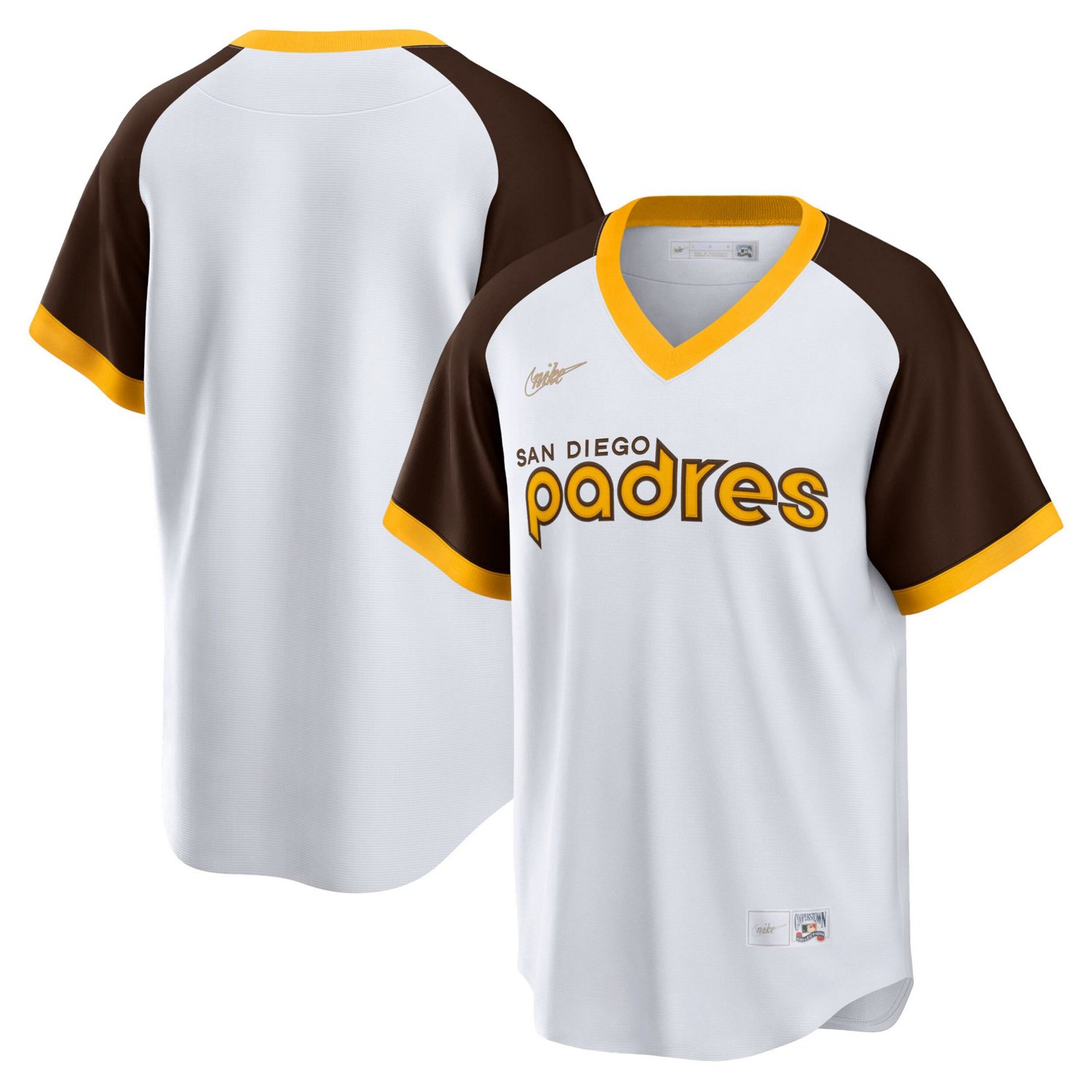 Nike San Diego Padres Home Cooperstown Collection Team Jersey | Academy