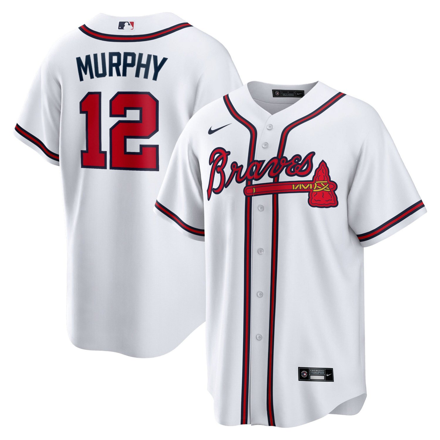Nike Sean Murphy Atlanta Braves Replica Player Jersey | Academy