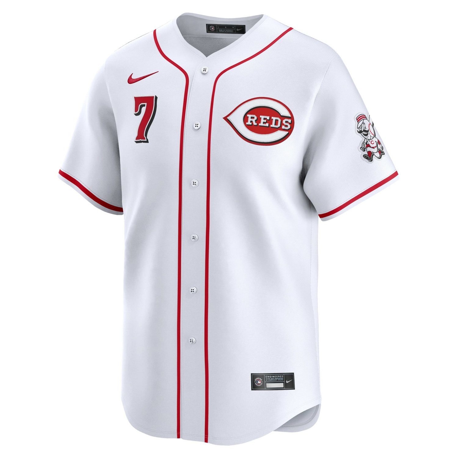 Nike Spencer Steer Cincinnati Reds Alternate Limited Player Jersey ...