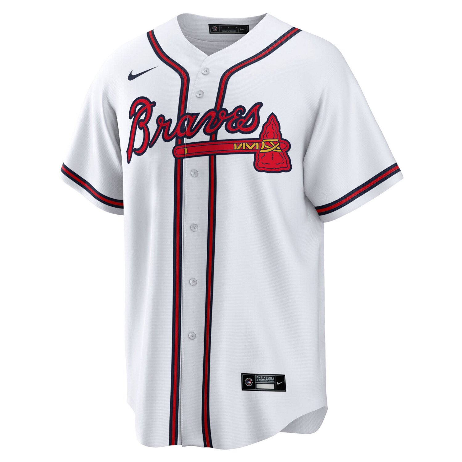 Nike Spencer Strider Atlanta Braves Replica Player Jersey | Academy
