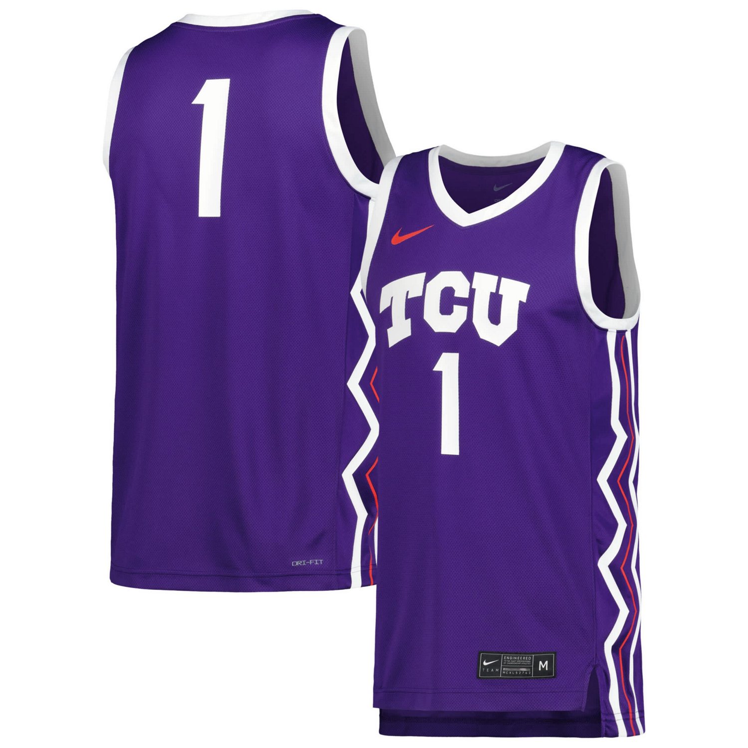 Nike TCU Horned Frogs Replica Basketball Jersey | Academy