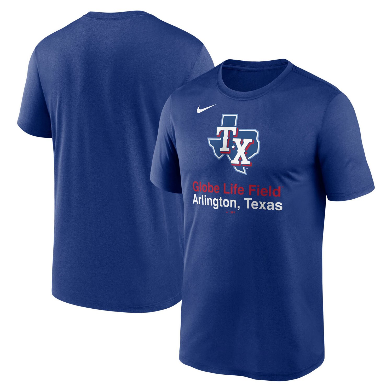 Nike Texas Rangers Stadium Legend Performance T-Shirt | Academy