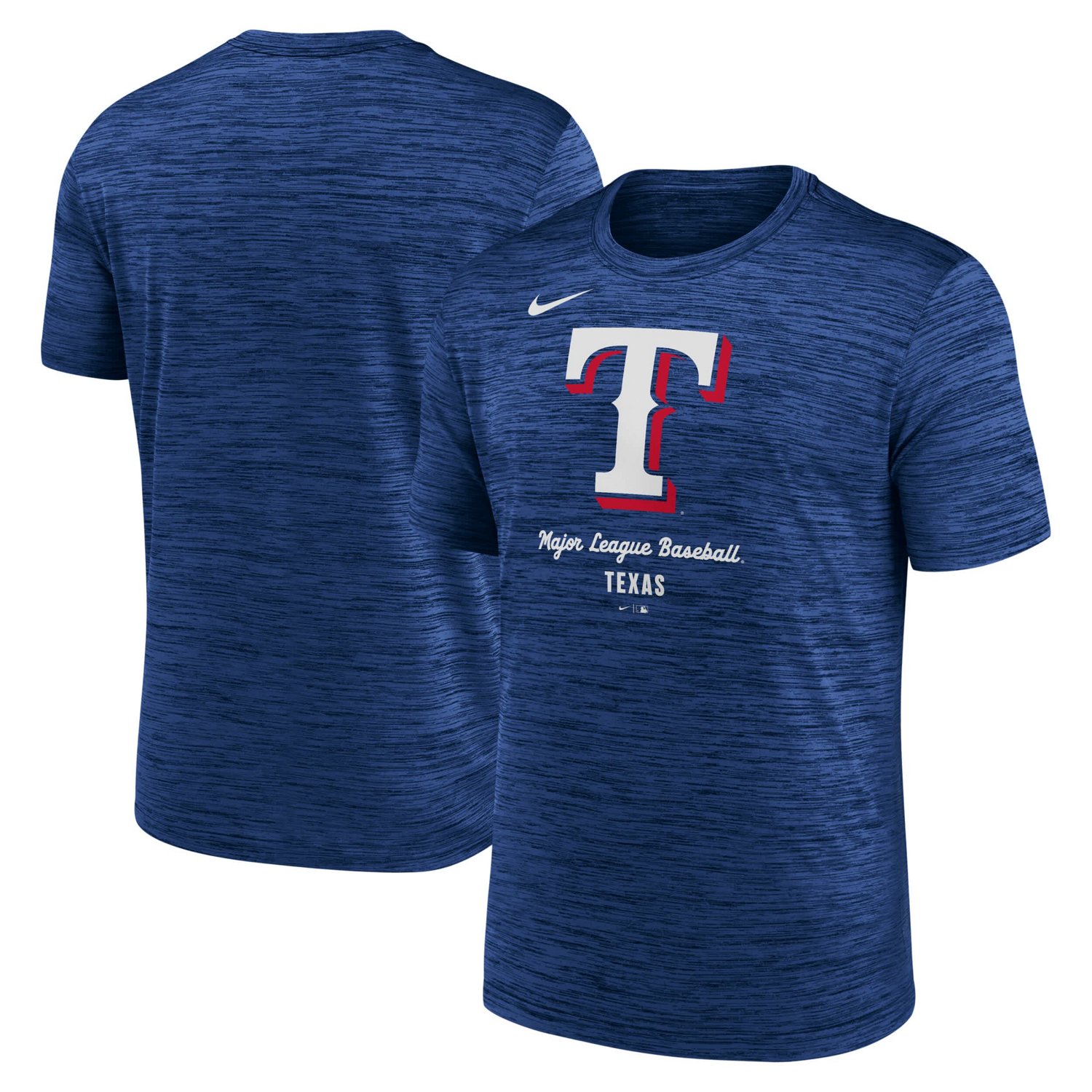 Nike Texas Rangers Velocity Performance T-Shirt | Academy