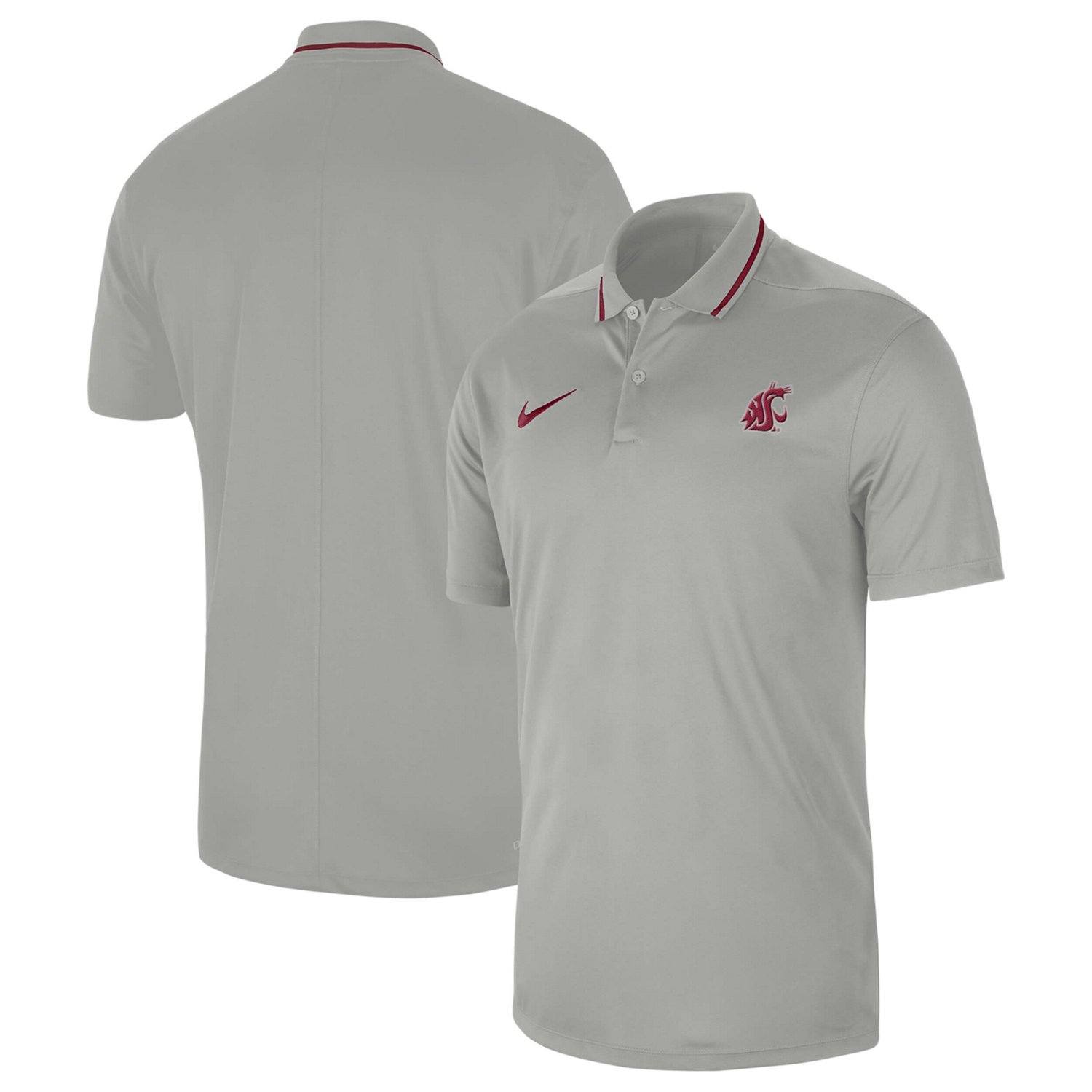 Nike Washington State Cougars 2023 Sideline Coaches Performance Polo | Academy