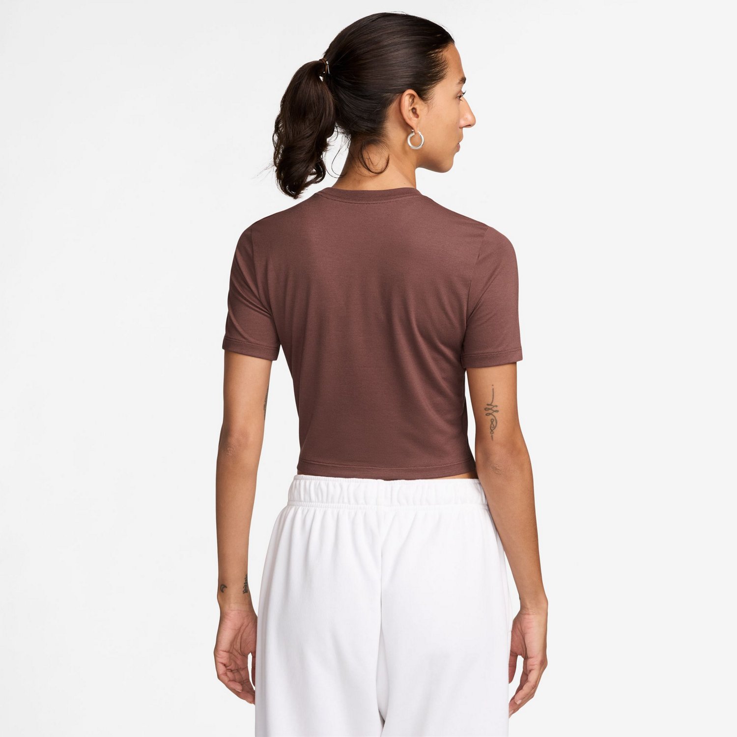 Nike Women's Sportswear Essentials Slim Cropped T-shirt | Academy