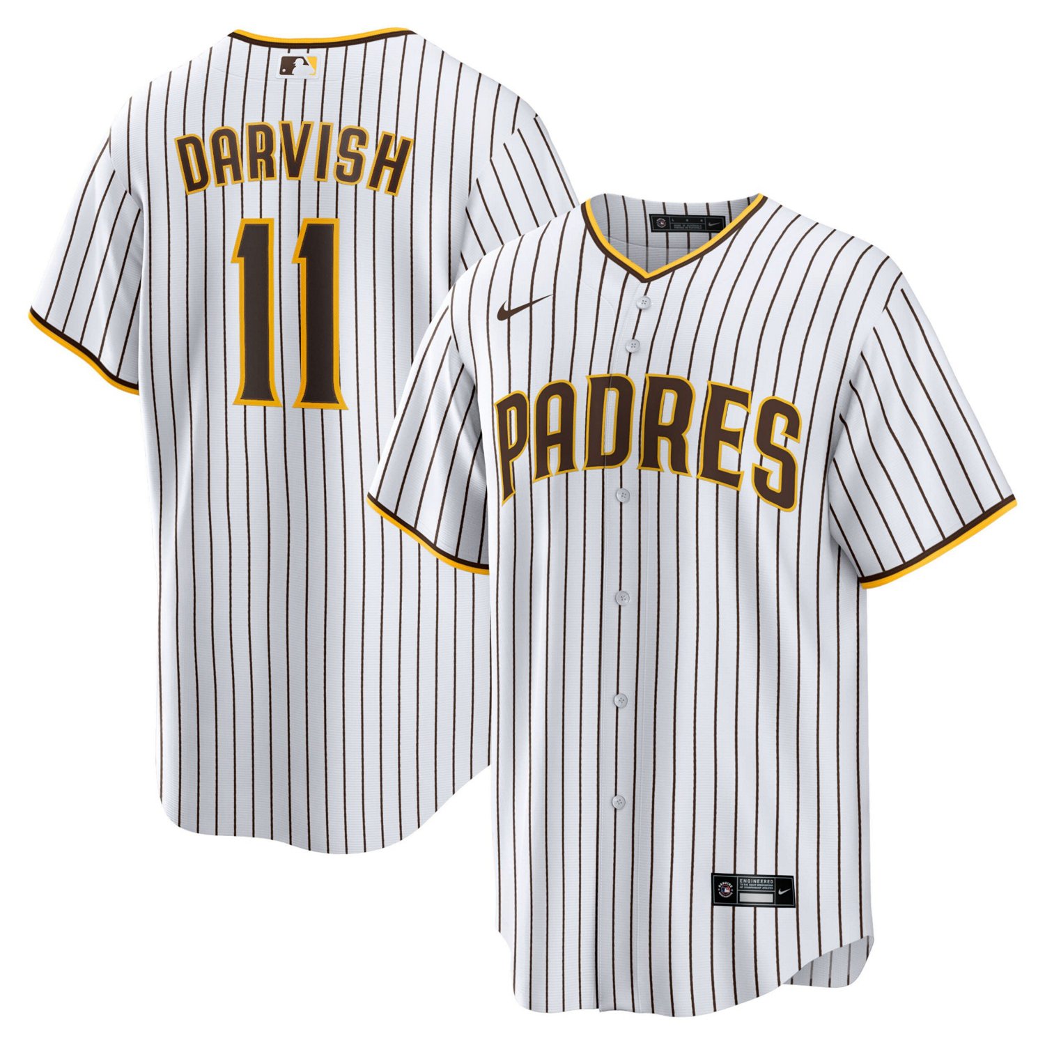 Nike Yu Darvish San Diego Padres Home Replica Player Jersey | Academy