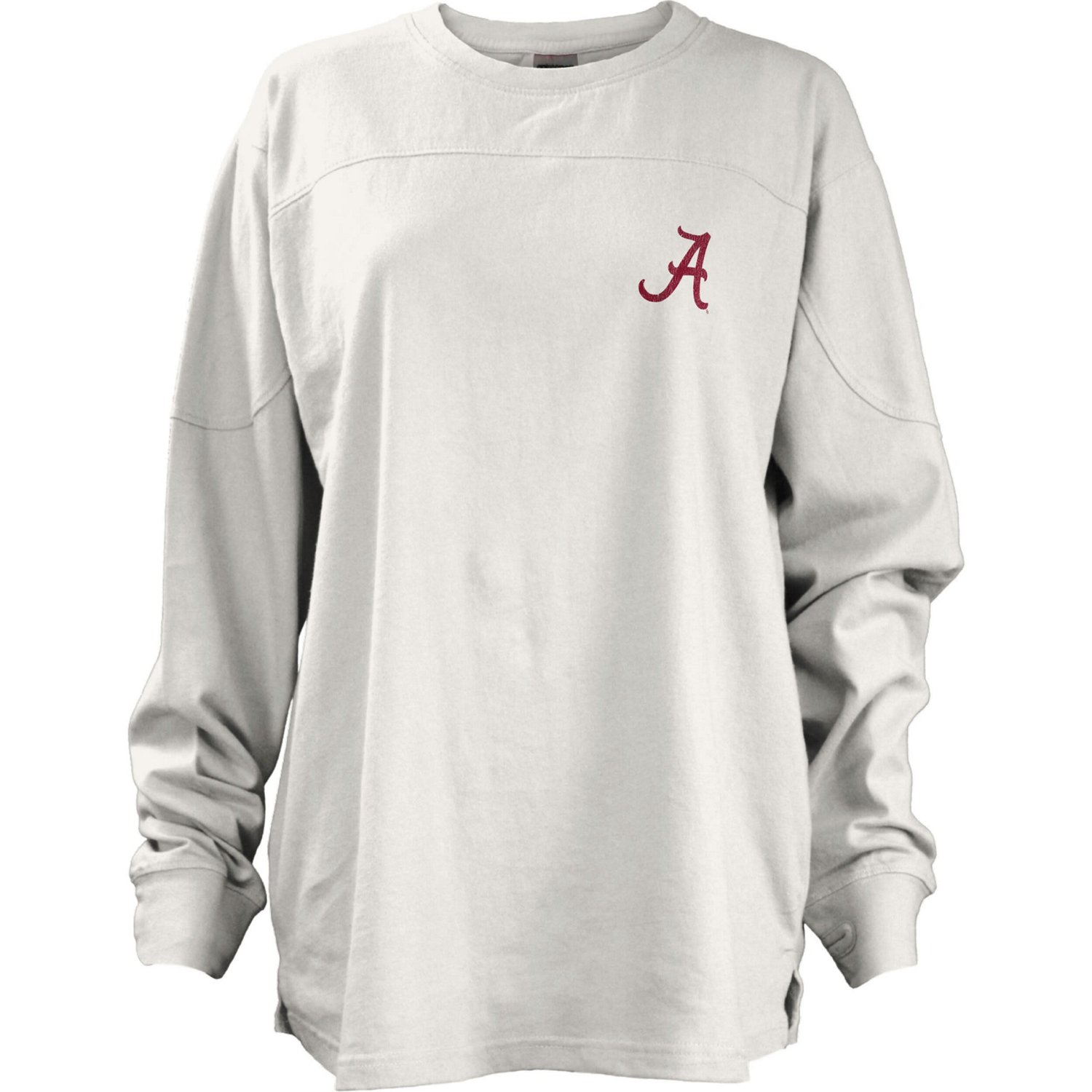 Pressbox Alabama Crimson Tide Pennant Stack Oversized Long Sleeve T ...