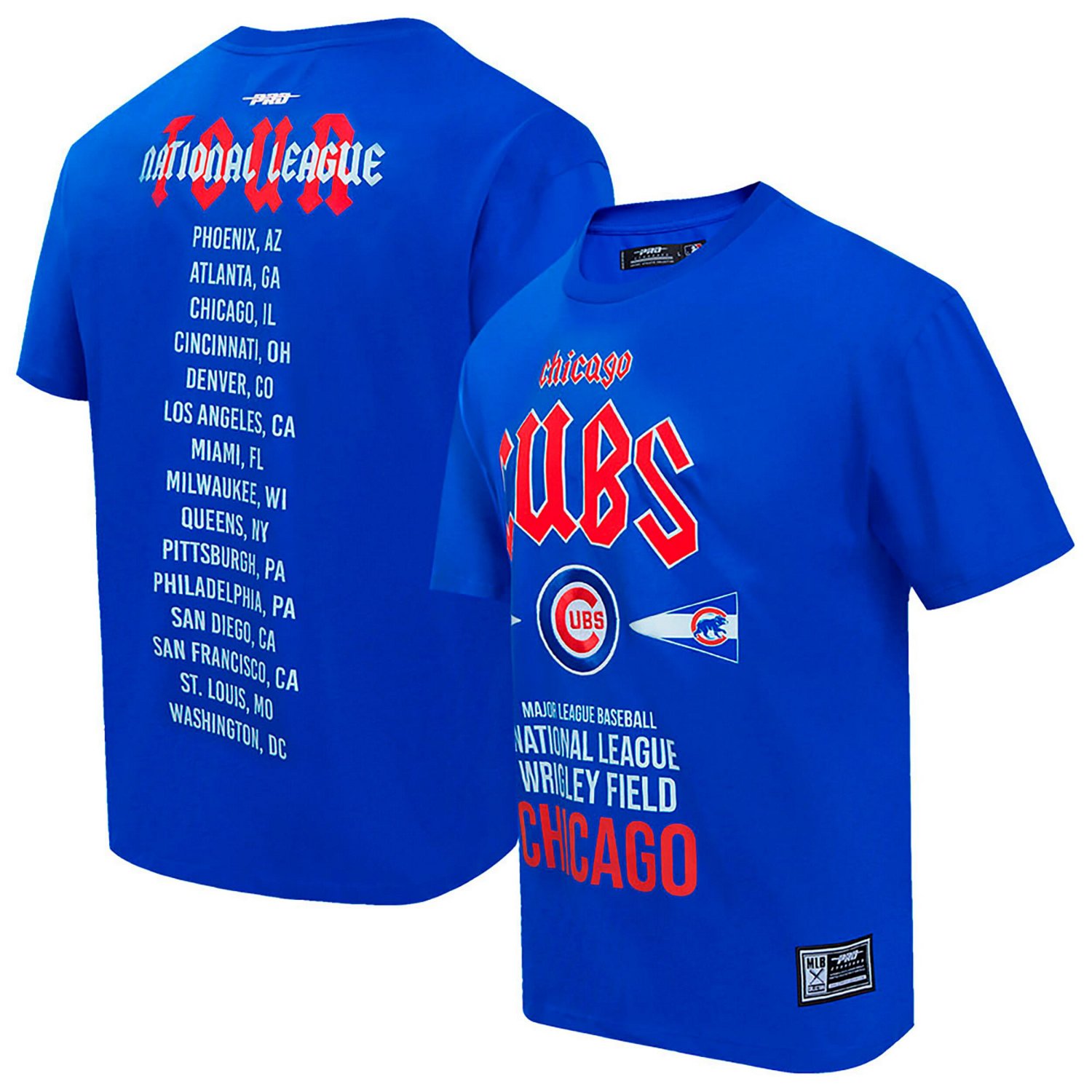 Pro Standard Chicago Cubs Oversized City Tour T-Shirt | Academy