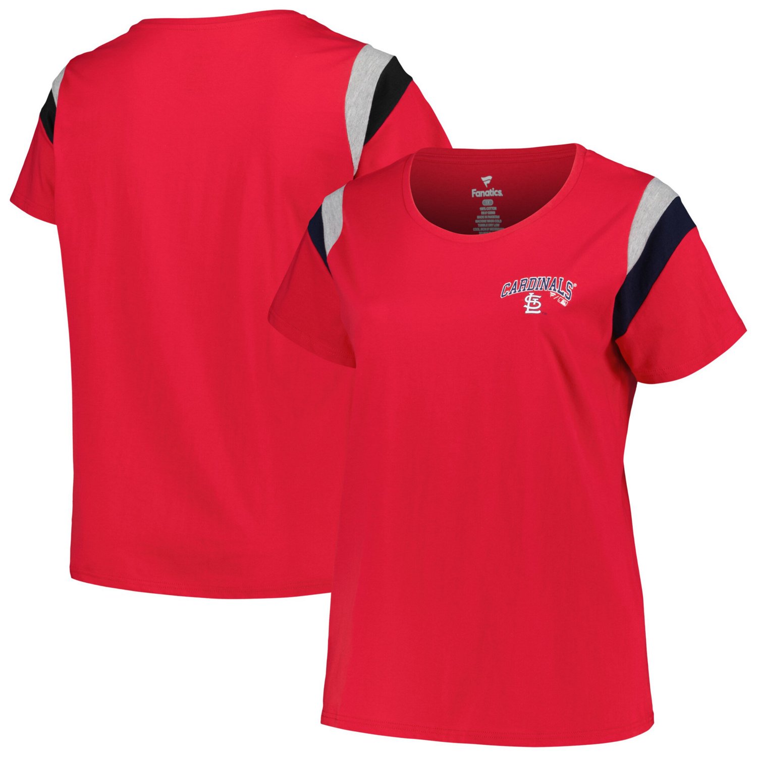 Profile St Louis Cardinals Plus Size Scoop Neck T-Shirt | Academy